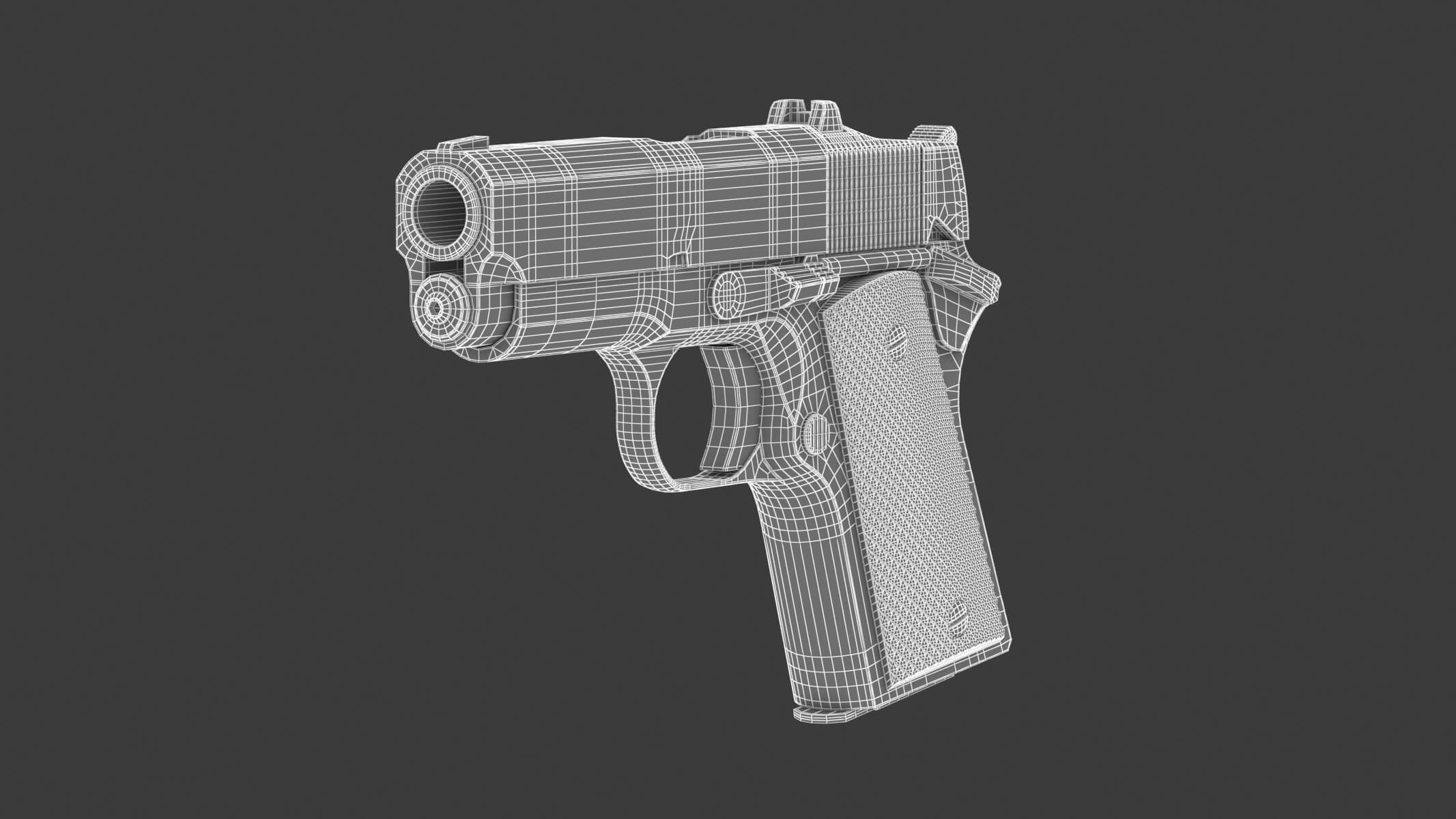 Detonics Combat Master - 3D Model by frezzy