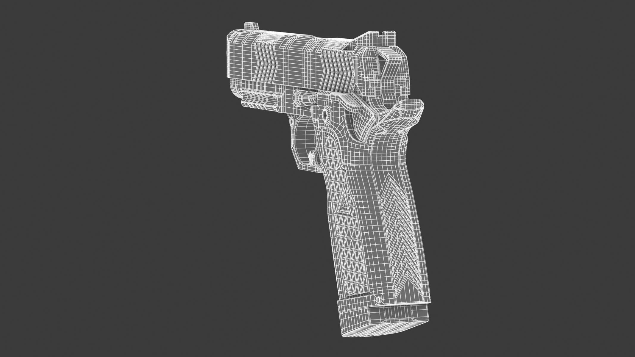 Detonics Mtx - 3D Model by frezzy