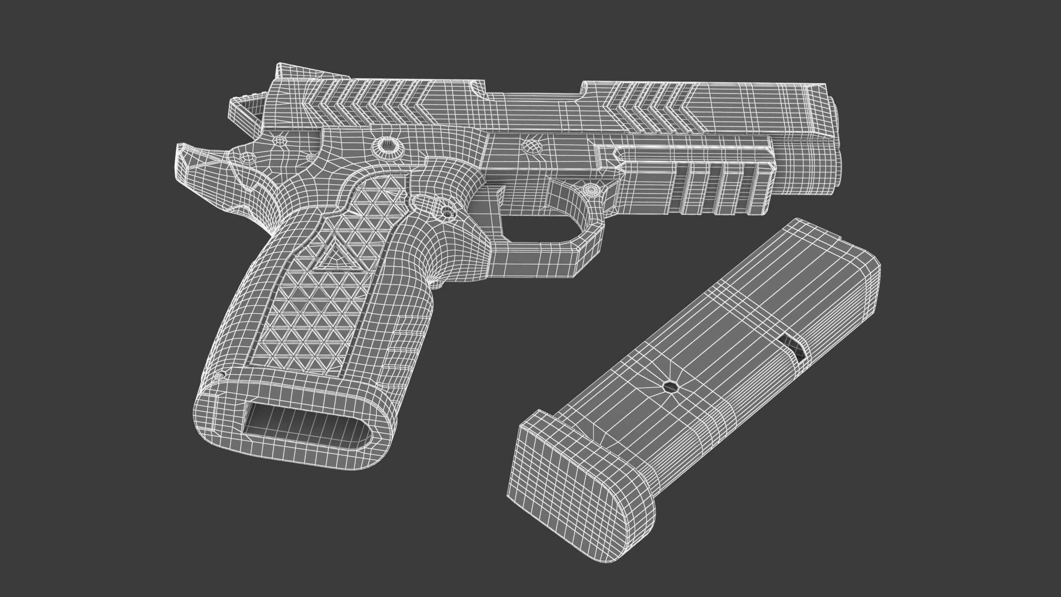 Detonics Mtx - 3D Model by frezzy