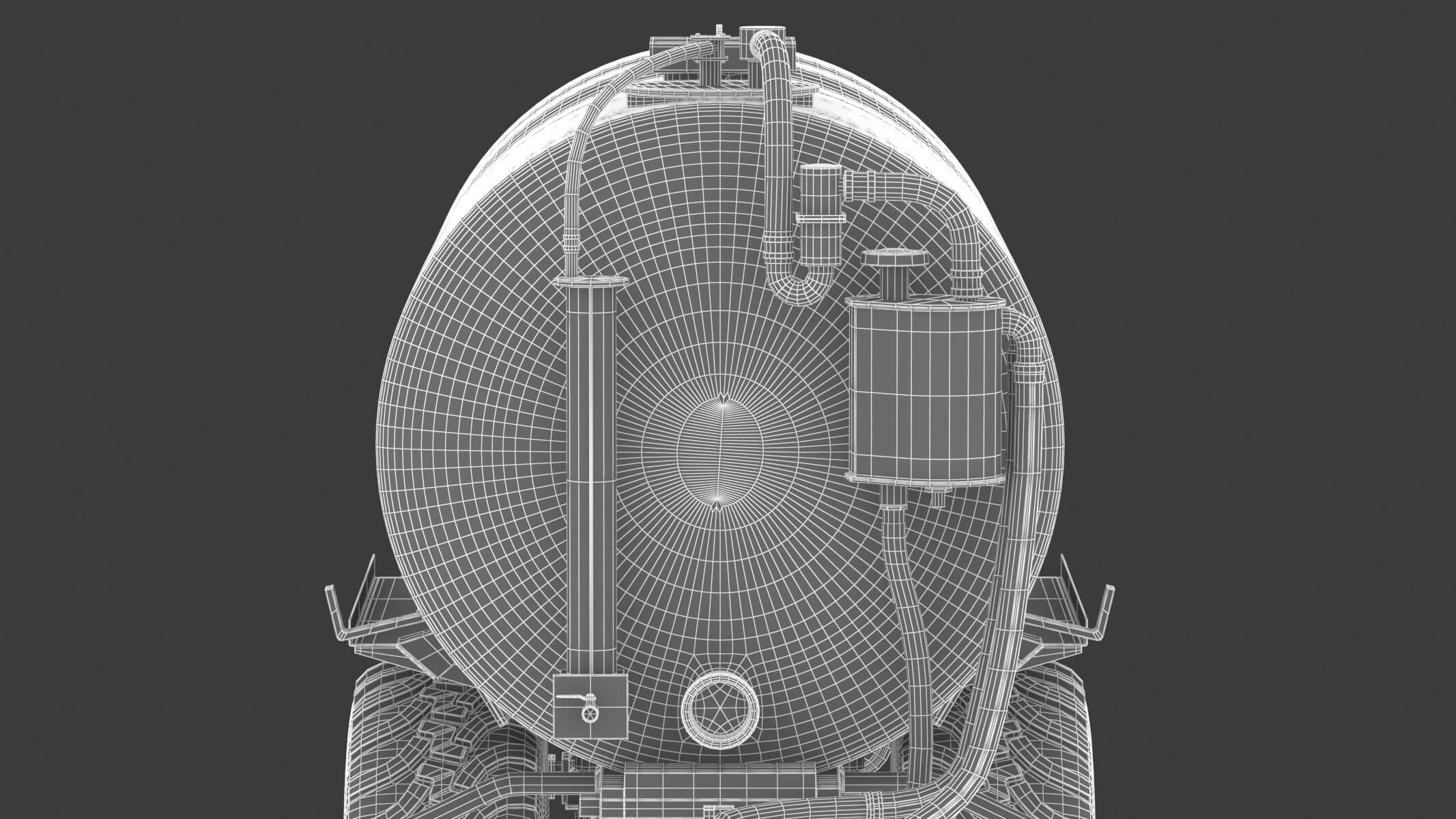 Dezeure Slurry Spreader Transline 2 Wheels - 3D Model by frezzy