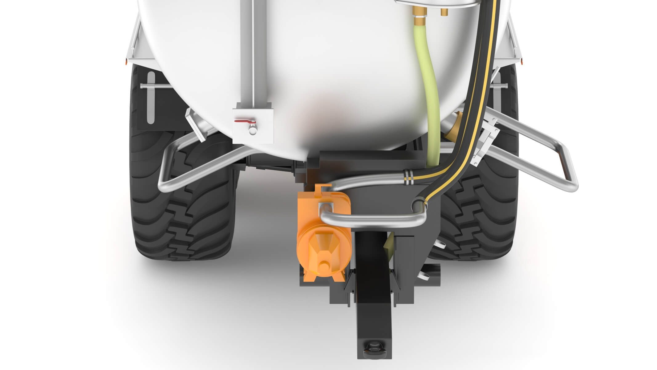 Dezeure Slurry Spreader Transline 4 Wheels - 3D Model by frezzy