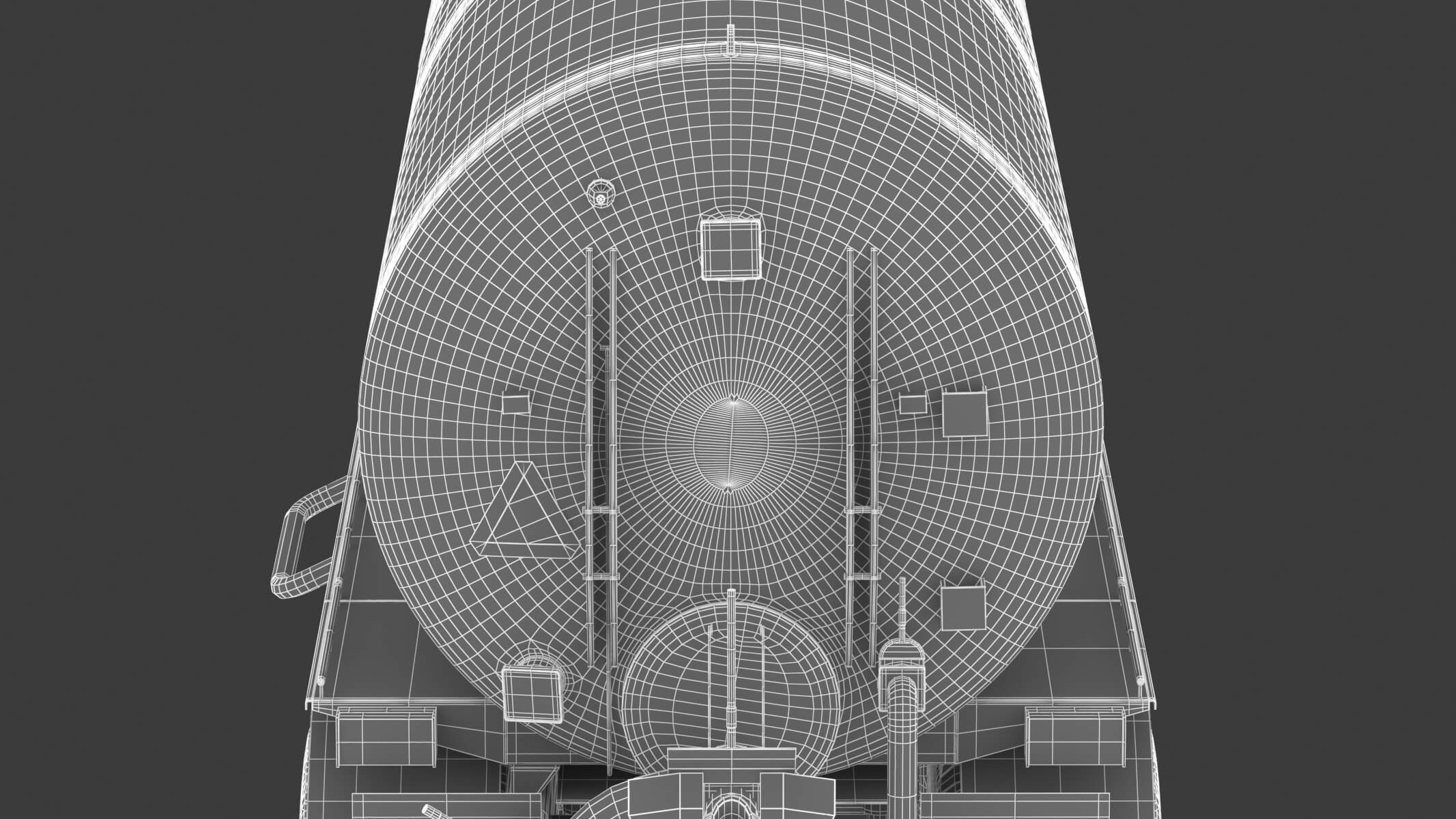 Dezeure Slurry Spreader Transline 4 Wheels - 3D Model by frezzy
