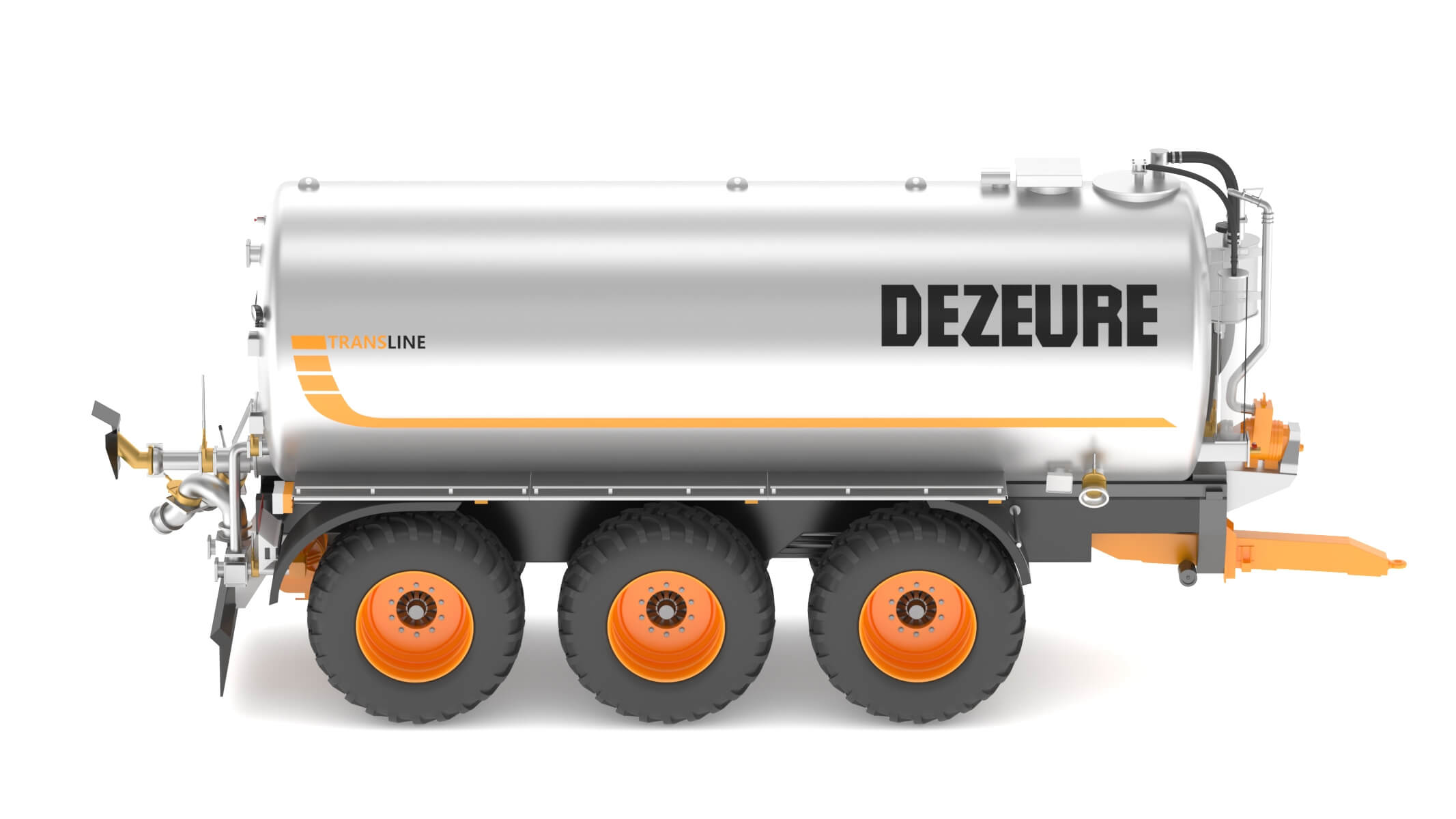 Dezeure Slurry Spreader Transline - 3D Model by frezzy