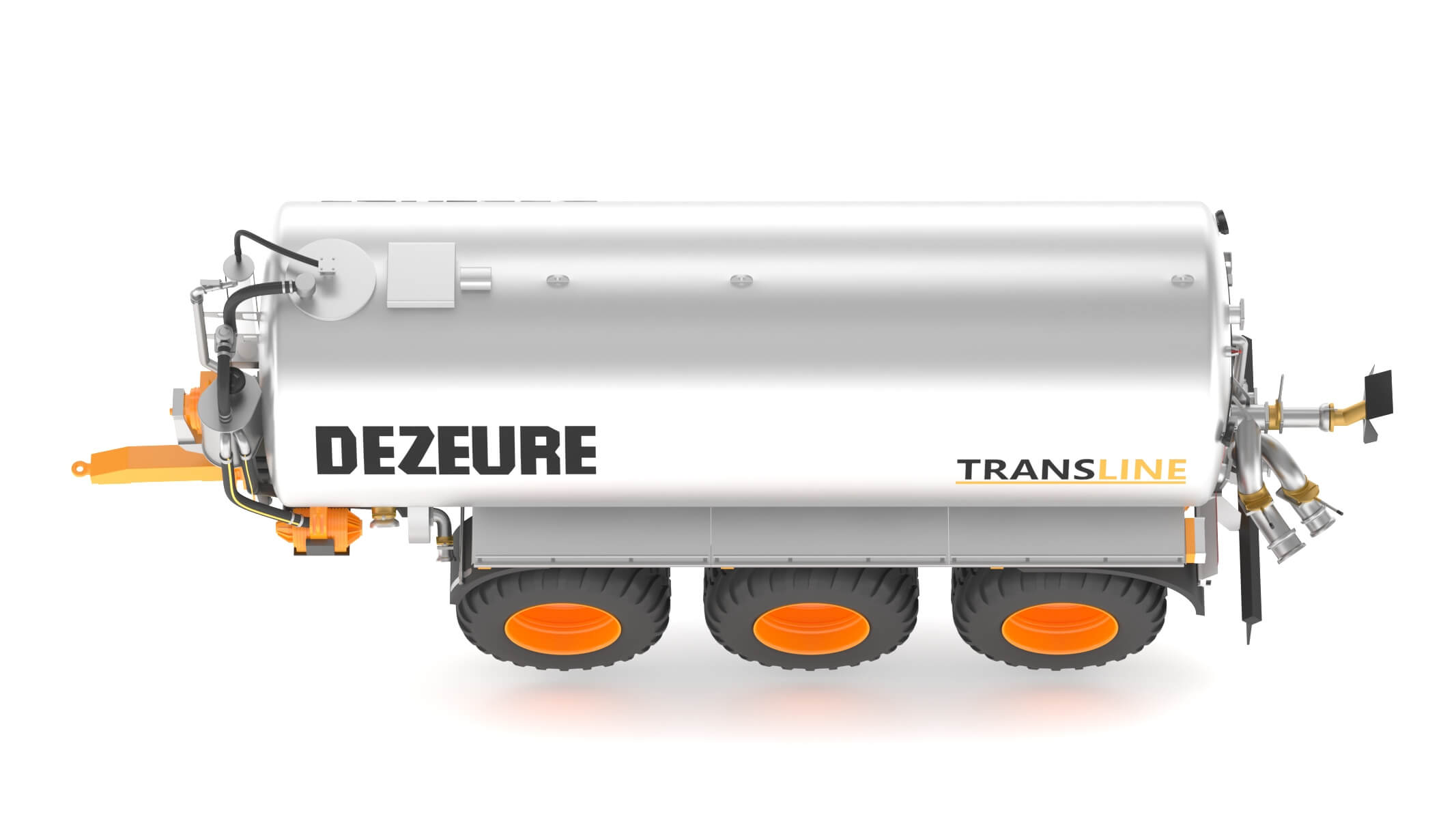 Dezeure Slurry Spreader Transline - 3D Model by frezzy