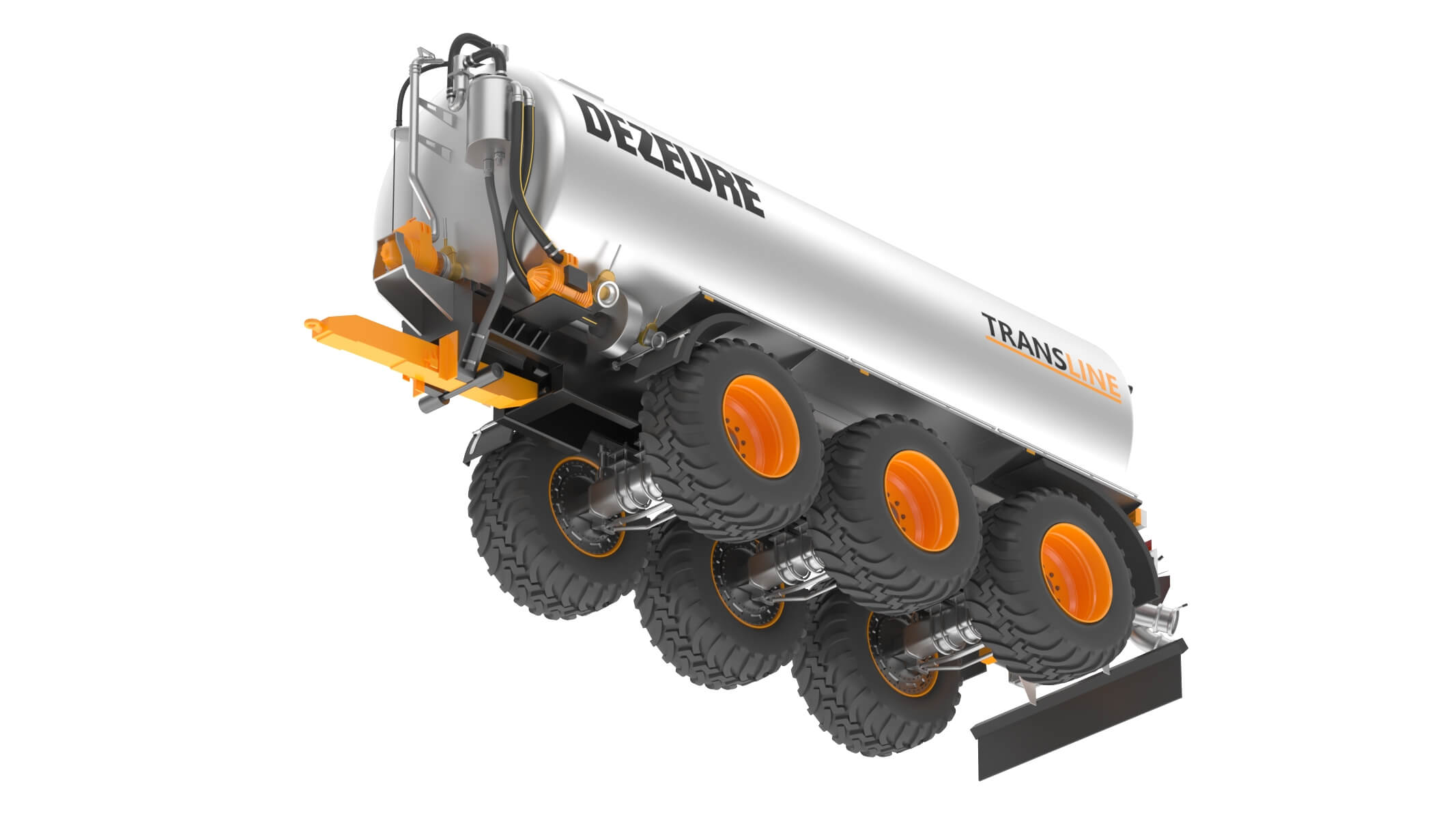 Dezeure Slurry Spreader Transline - 3D Model by frezzy