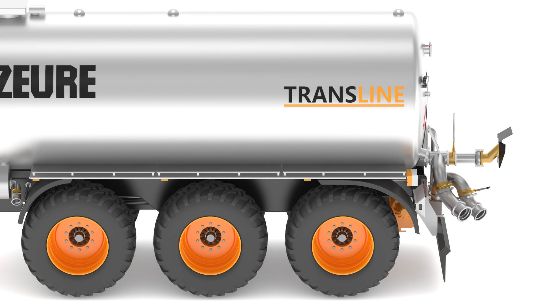 Dezeure Slurry Spreader Transline - 3D Model by frezzy