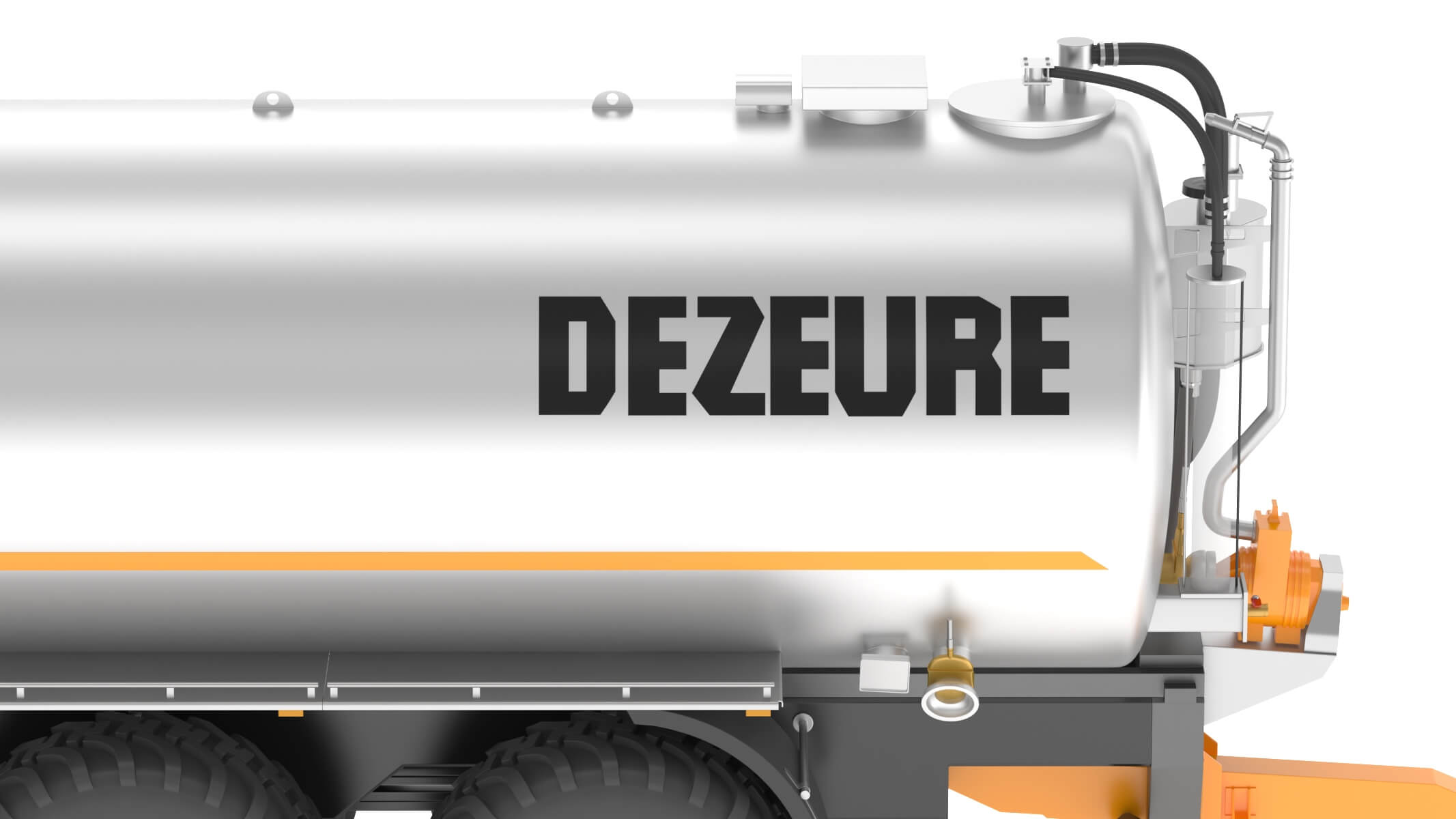 Dezeure Slurry Spreader Transline - 3D Model by frezzy