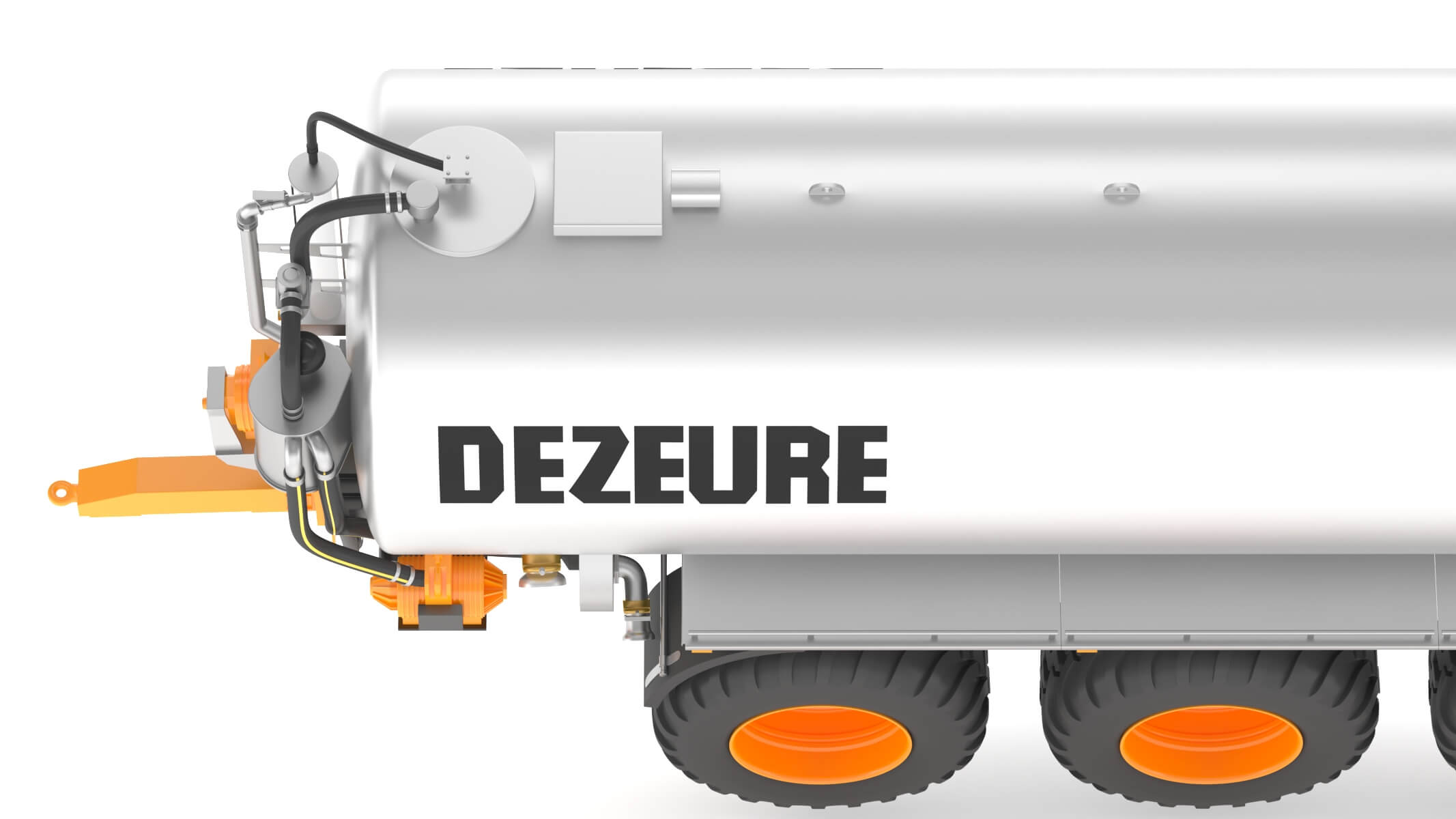 Dezeure Slurry Spreader Transline - 3D Model by frezzy