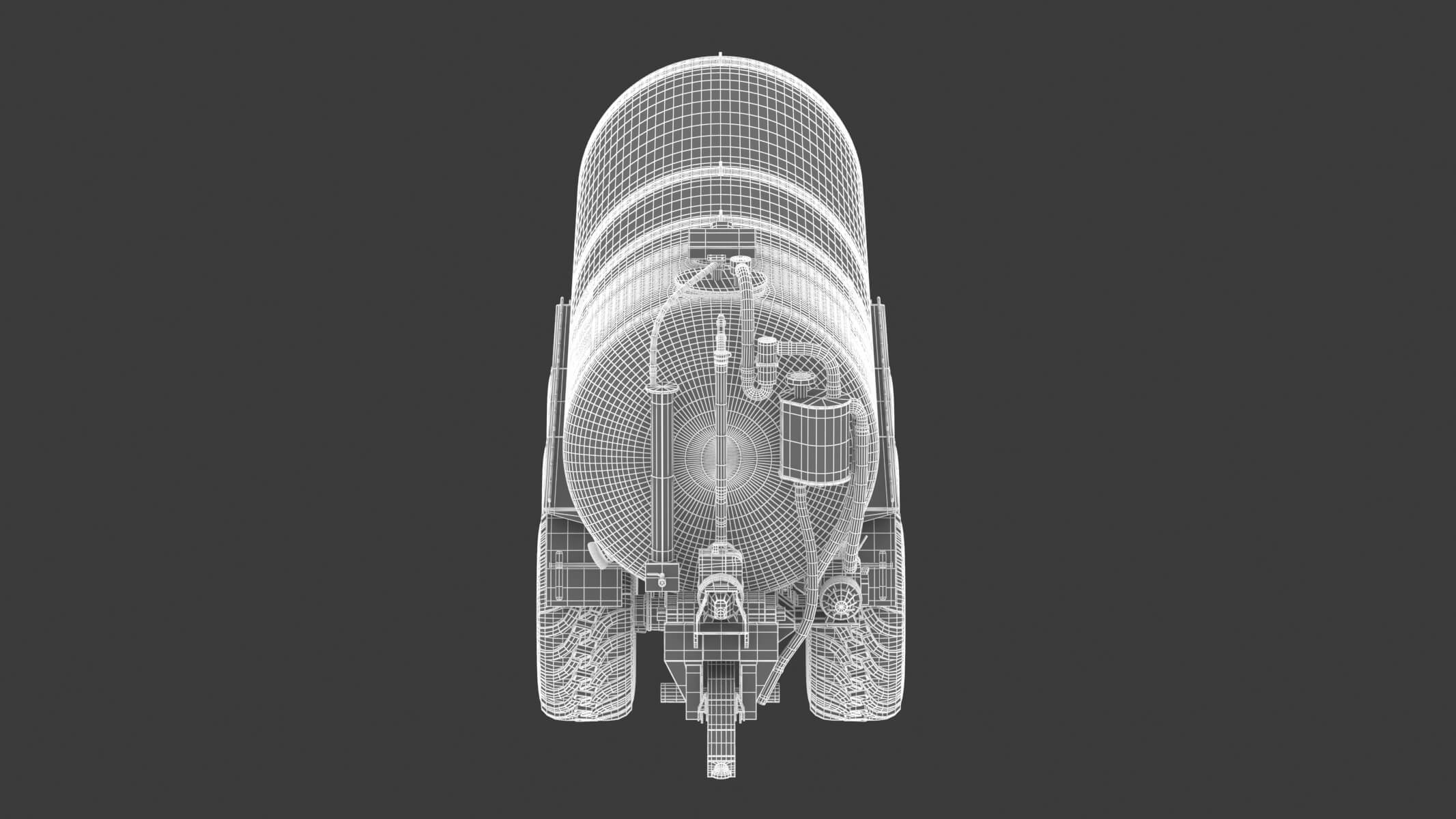 Dezeure Slurry Spreader Transline - 3D Model by frezzy