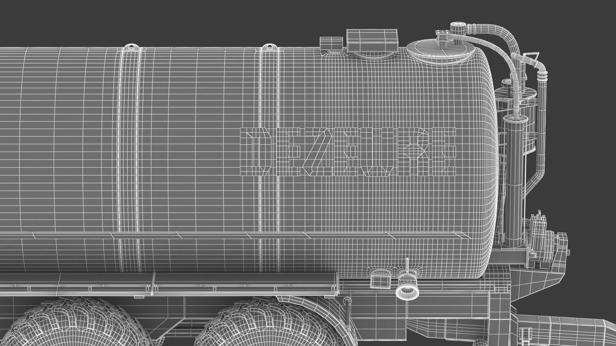 Dezeure Slurry Spreader Transline - 3D Model by frezzy