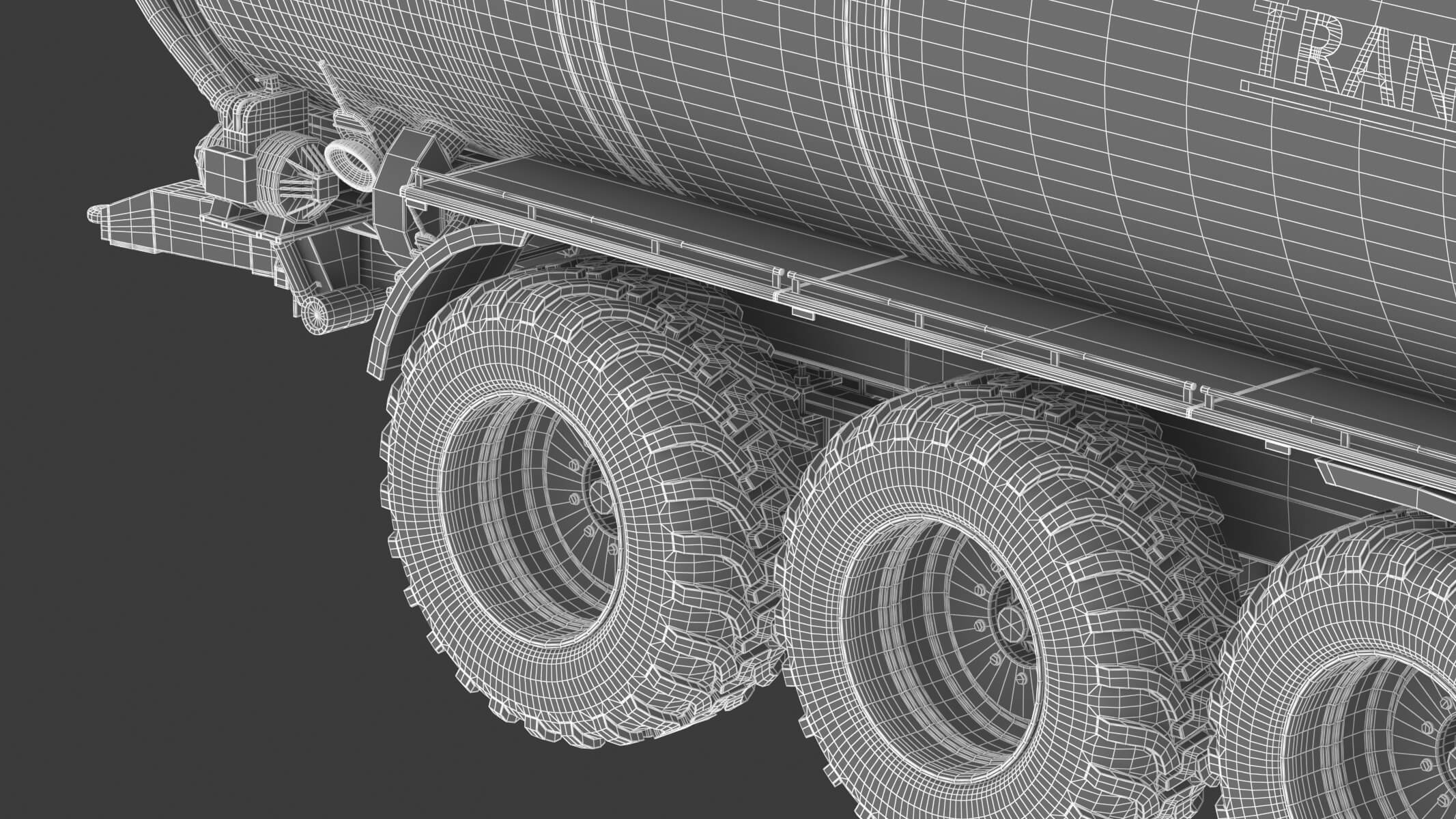 Dezeure Slurry Spreader Transline - 3D Model by frezzy