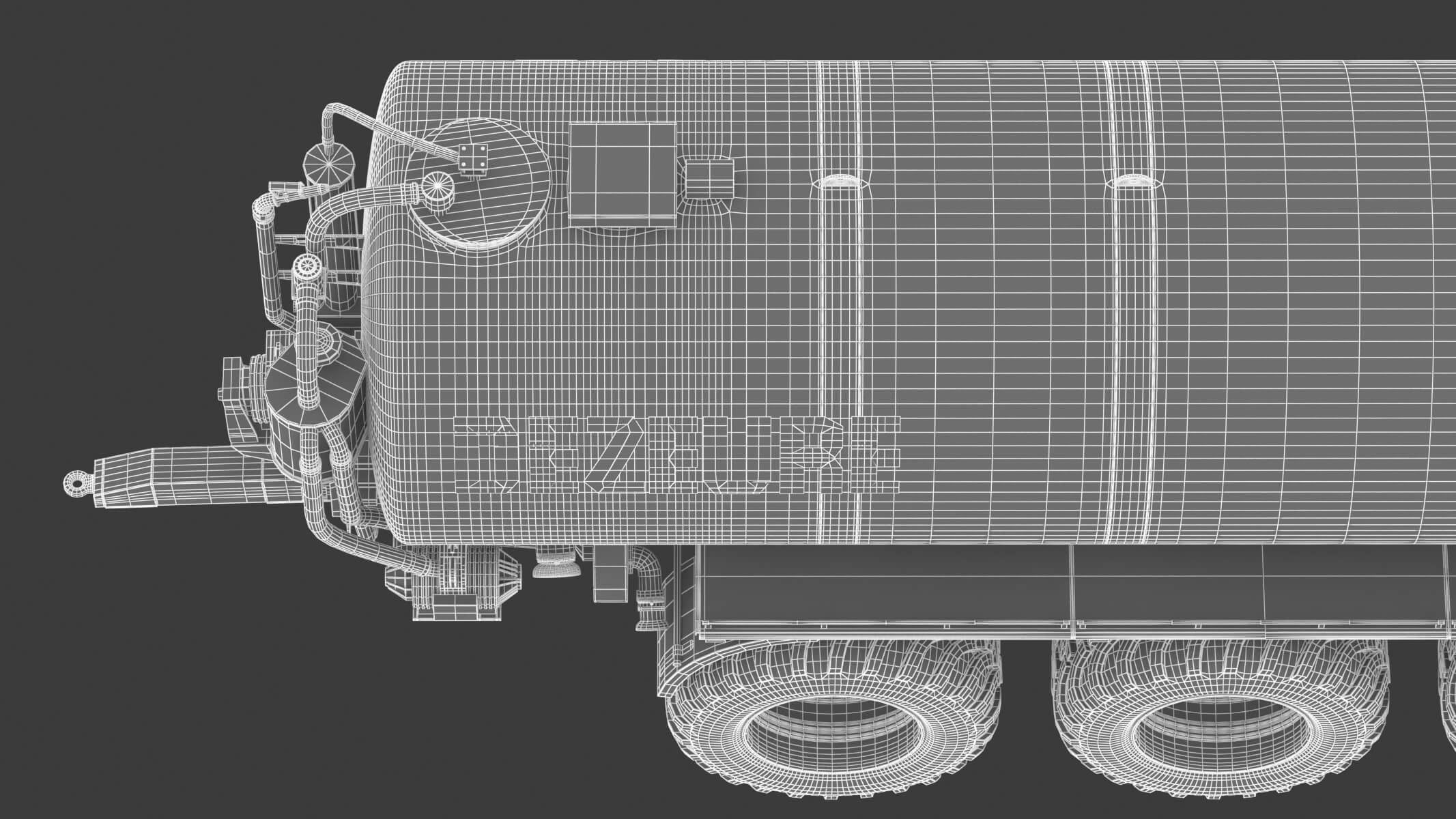 Dezeure Slurry Spreader Transline - 3D Model by frezzy
