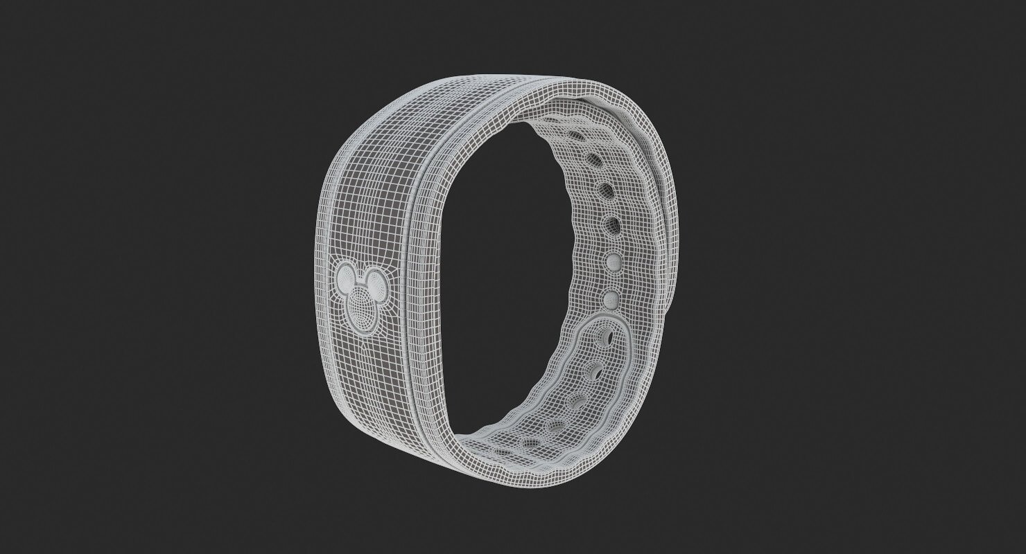 Disney MagicBand - 3D Model by frezzy