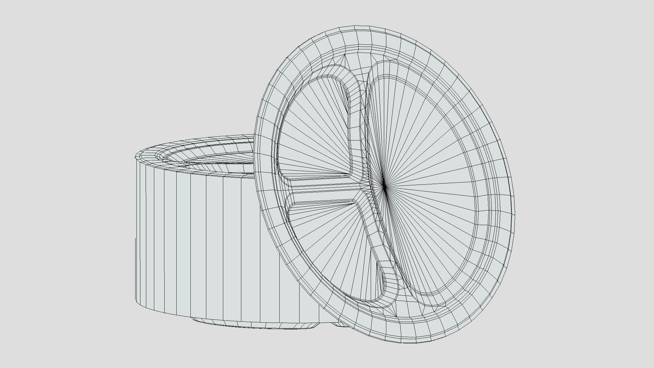 Disposable Paper Plates Low Poly - 3D Model by frezzy