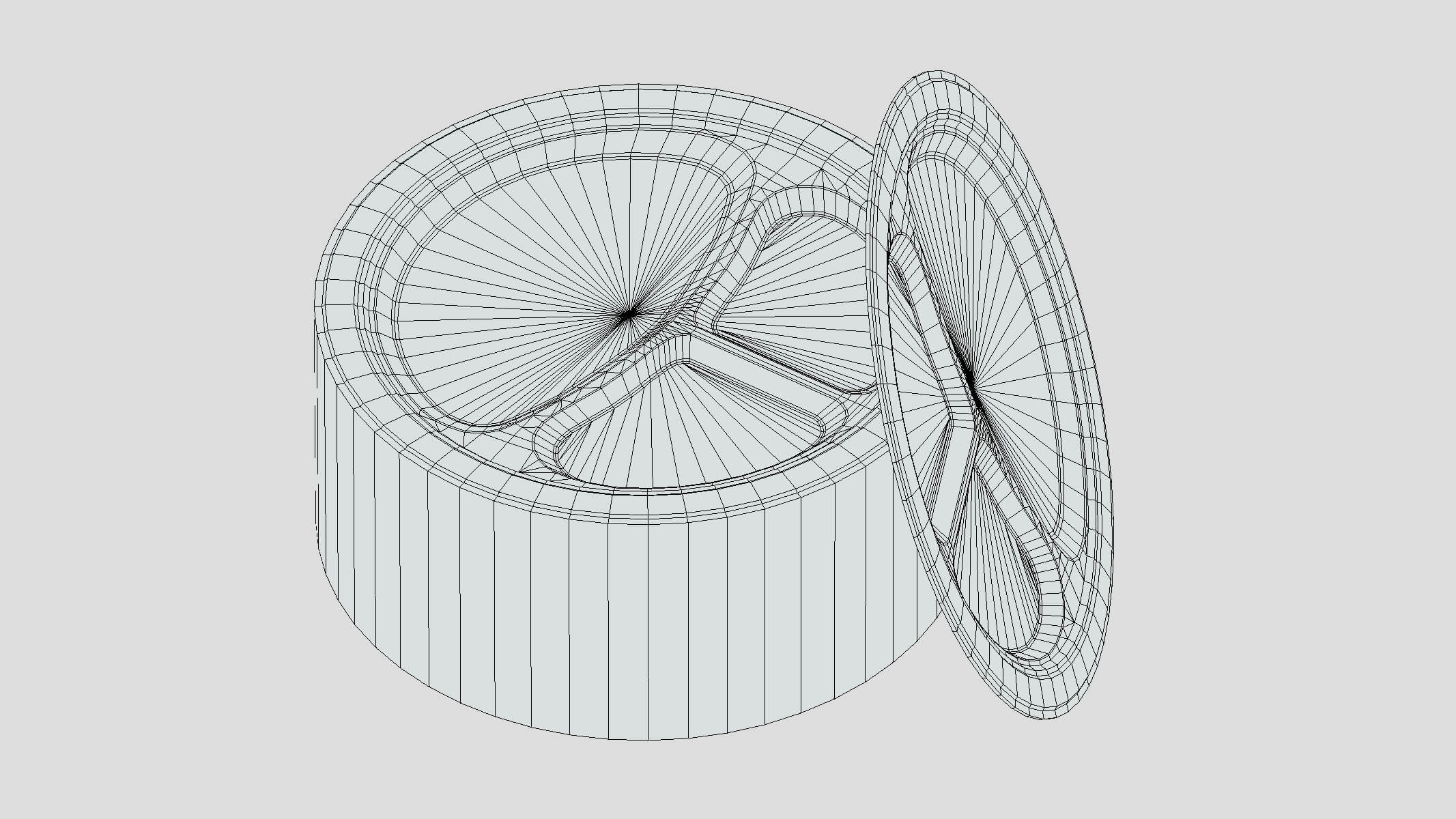 Disposable Paper Plates Low Poly - 3D Model by frezzy