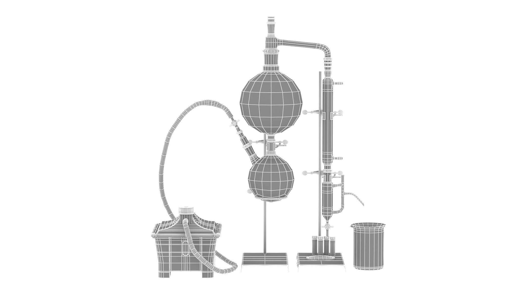 Distillation Kit - 3D Model by frezzy