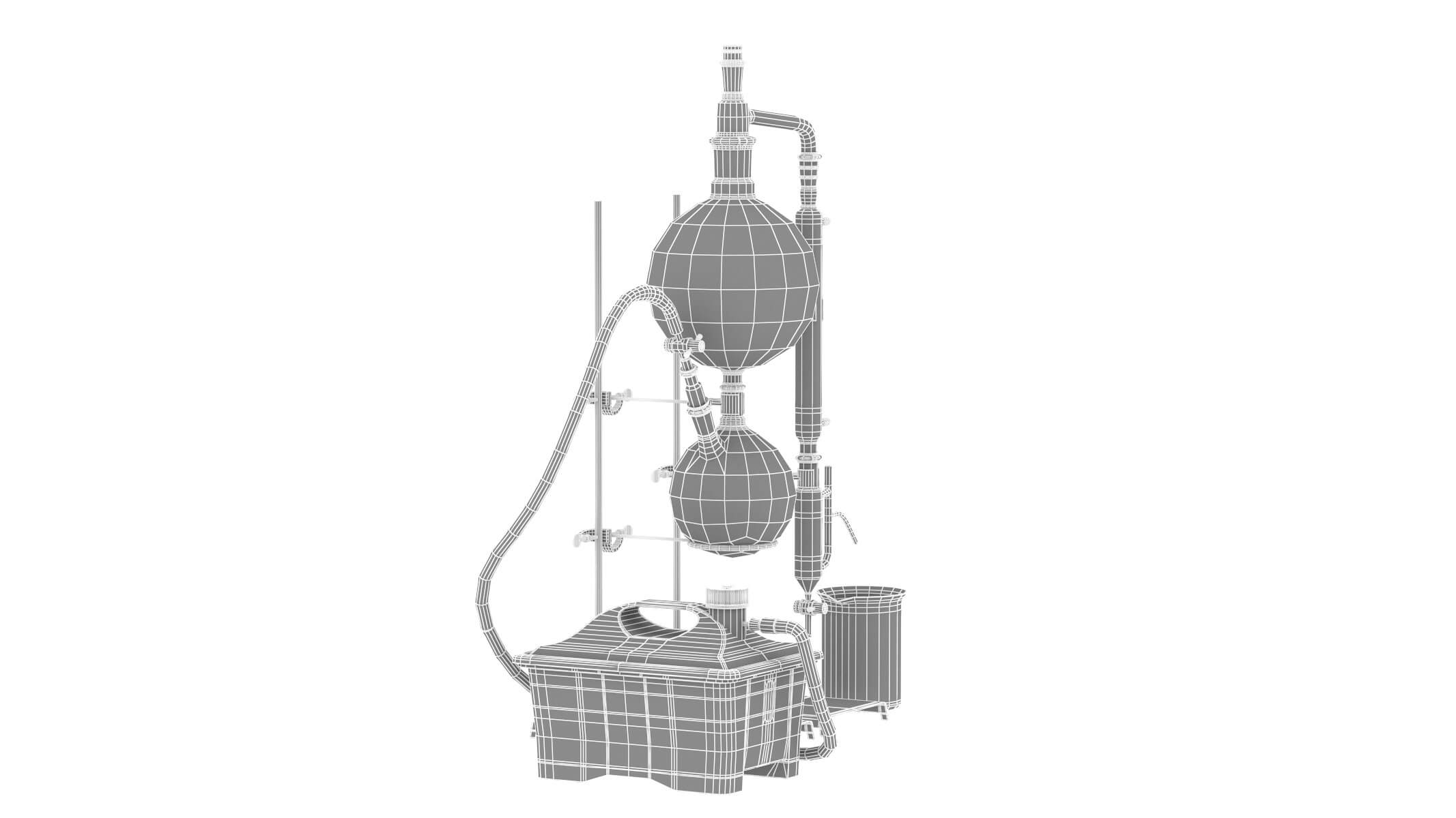 Distillation Kit - 3D Model by frezzy