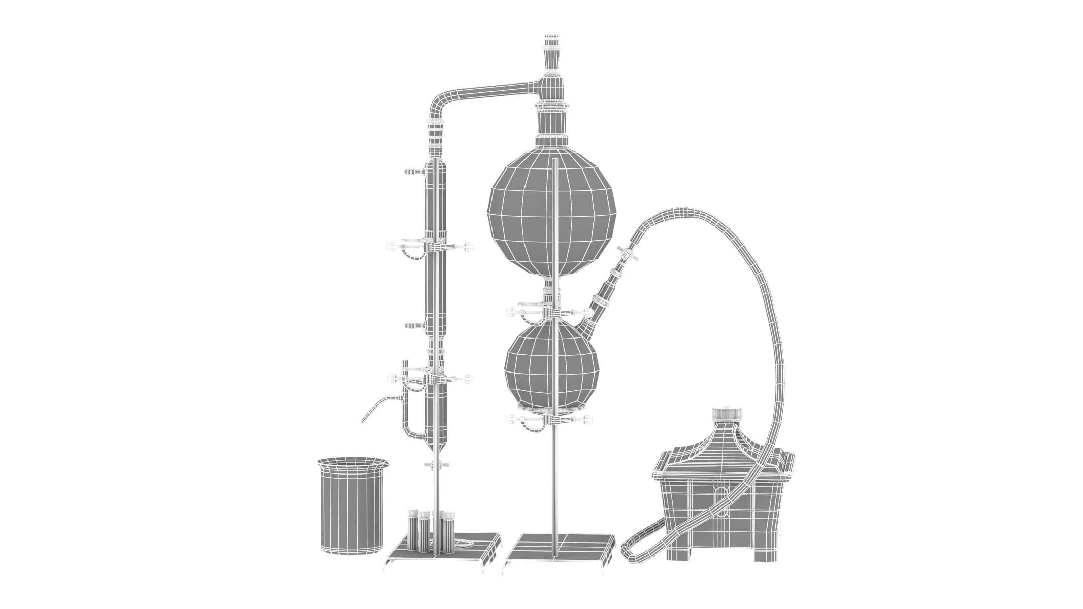 Distillation Kit - 3D Model by frezzy
