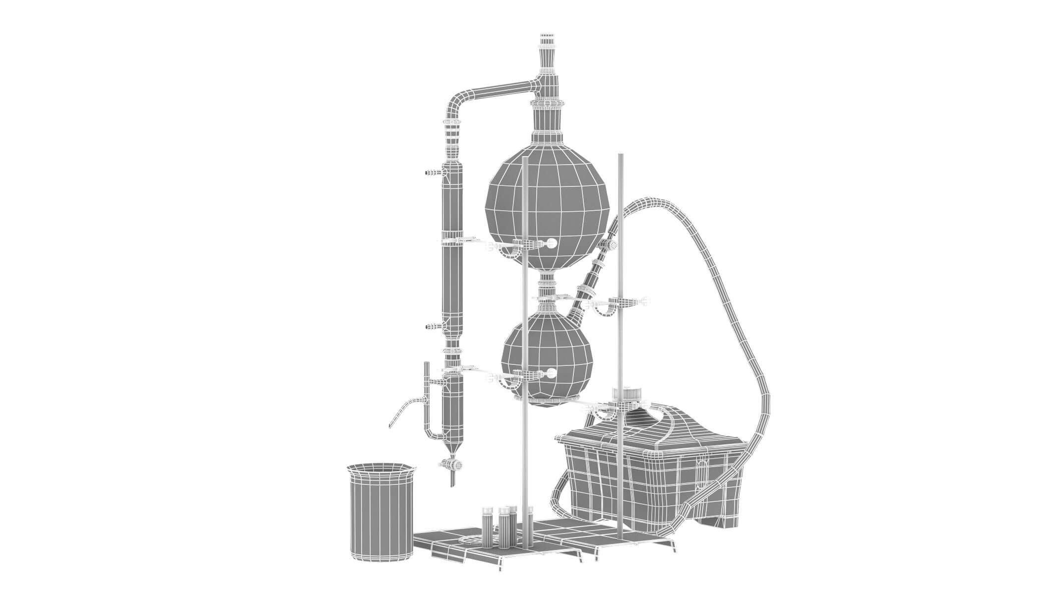 Distillation Kit - 3D Model by frezzy