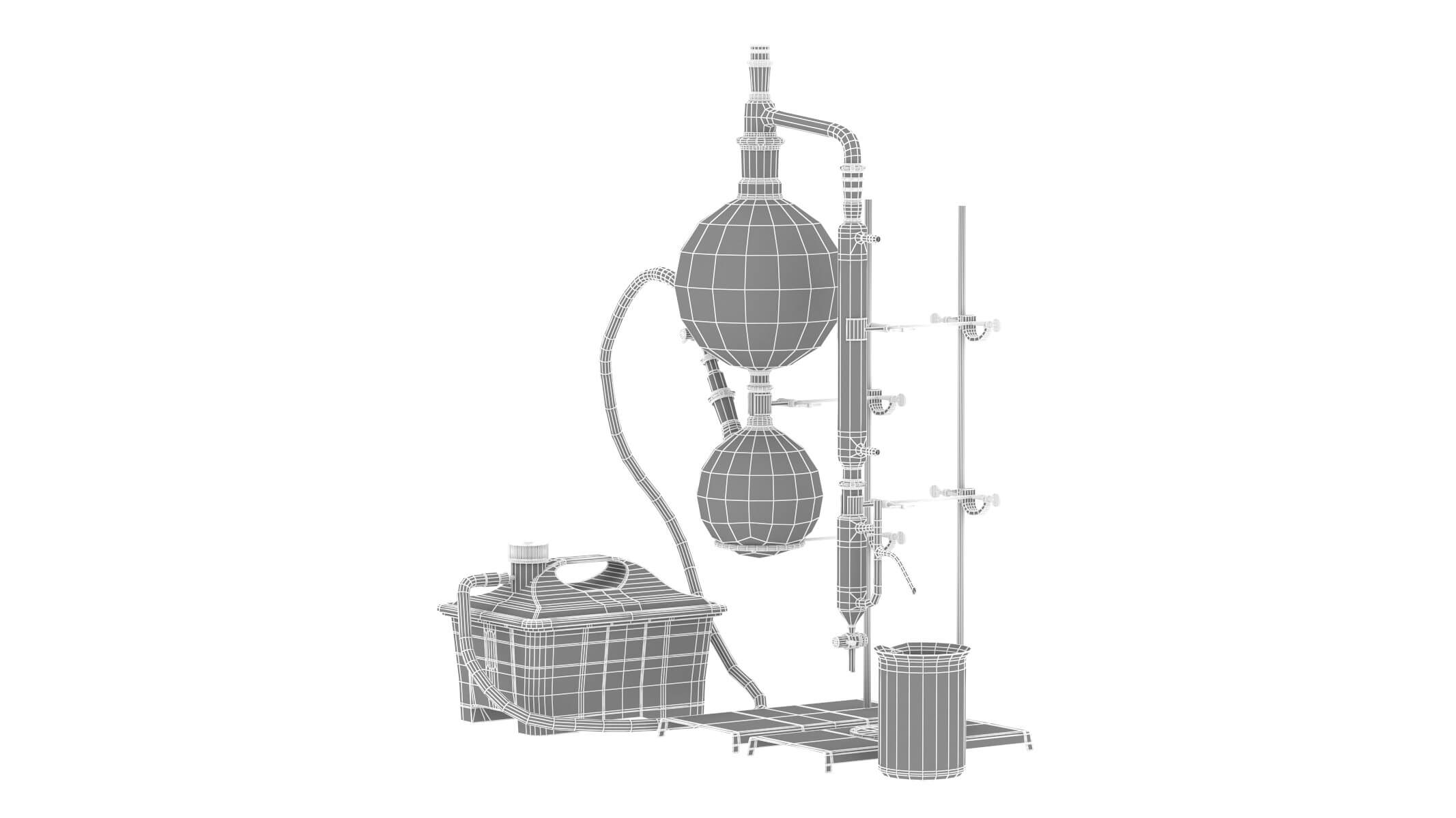 Distillation Kit - 3D Model by frezzy