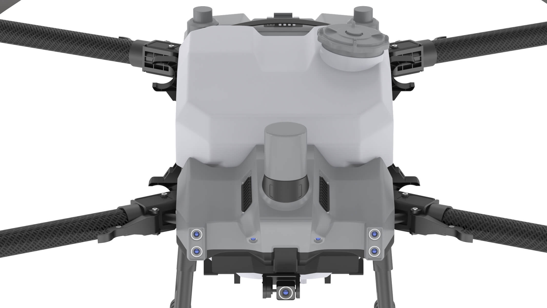 DJI Agras T40 Agricultural - 3D Model by frezzy