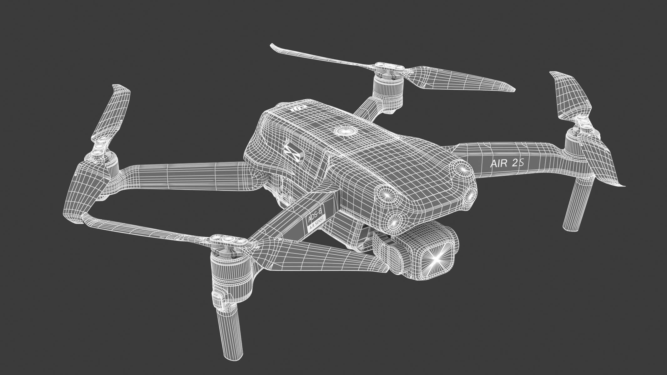 DJI Air 2S - 3D Model by frezzy