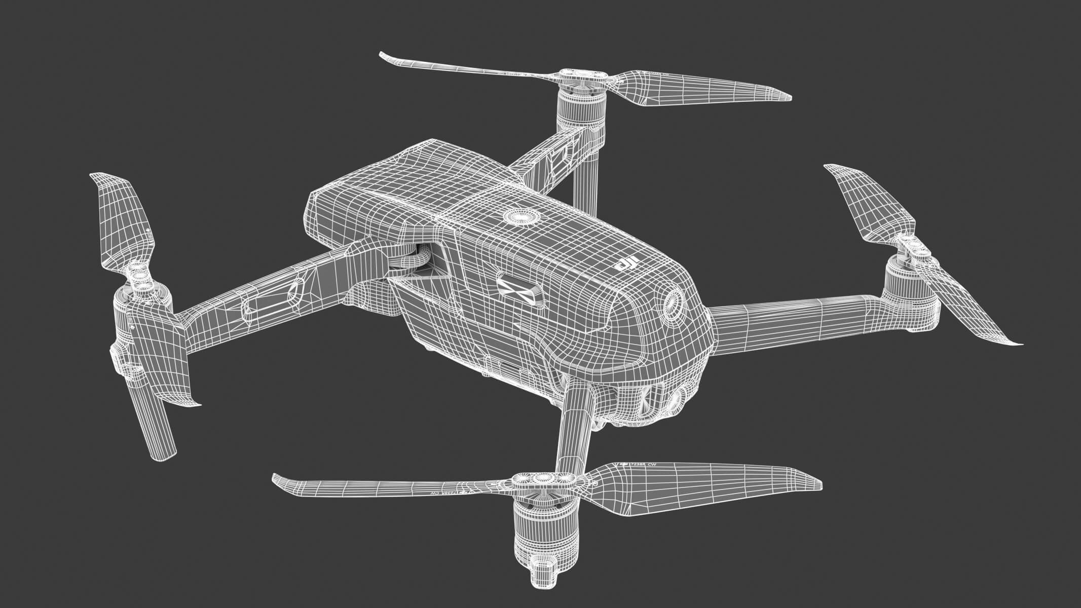 DJI Air 2S - 3D Model by frezzy