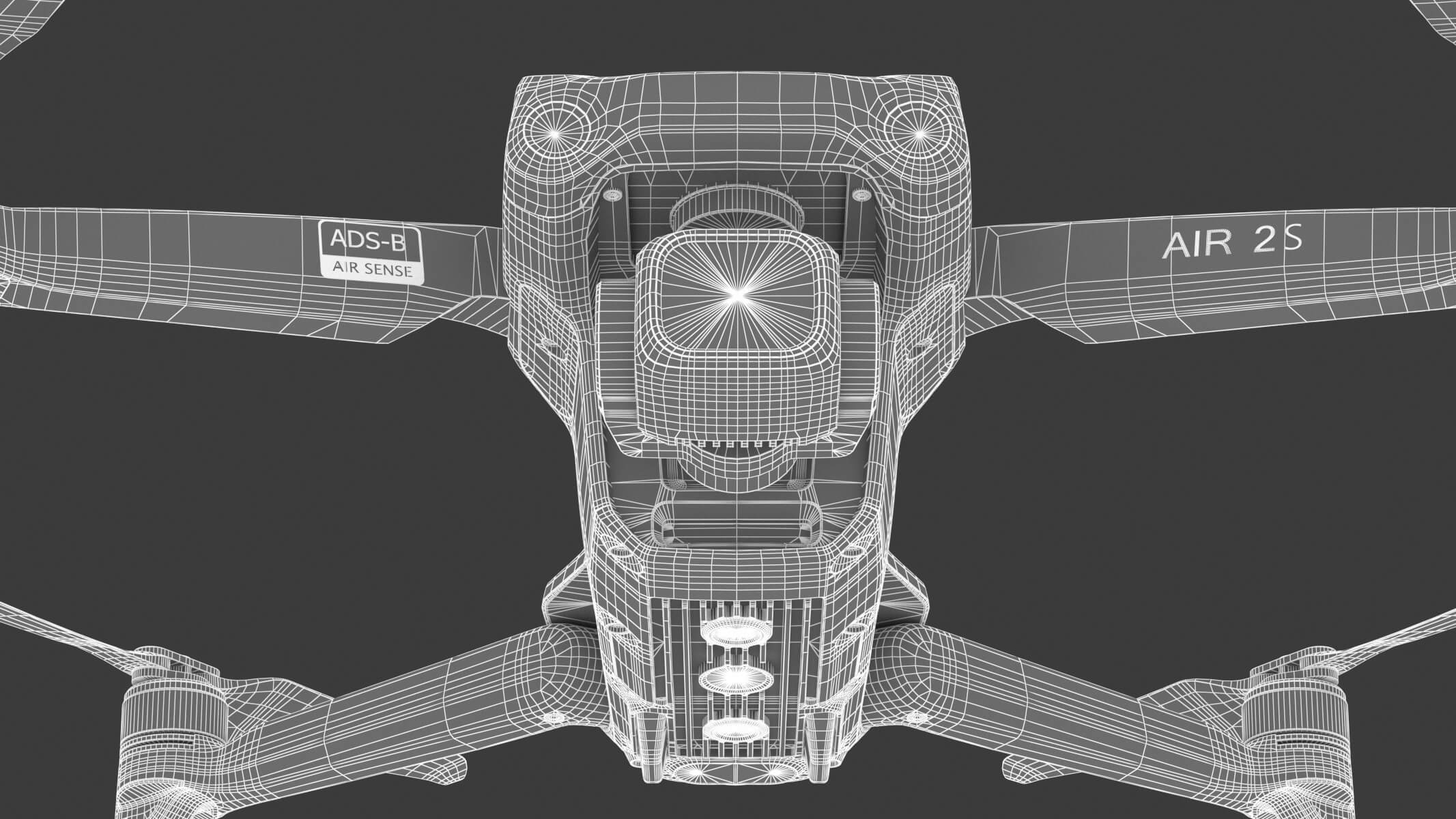 DJI Air 2S - 3D Model by frezzy