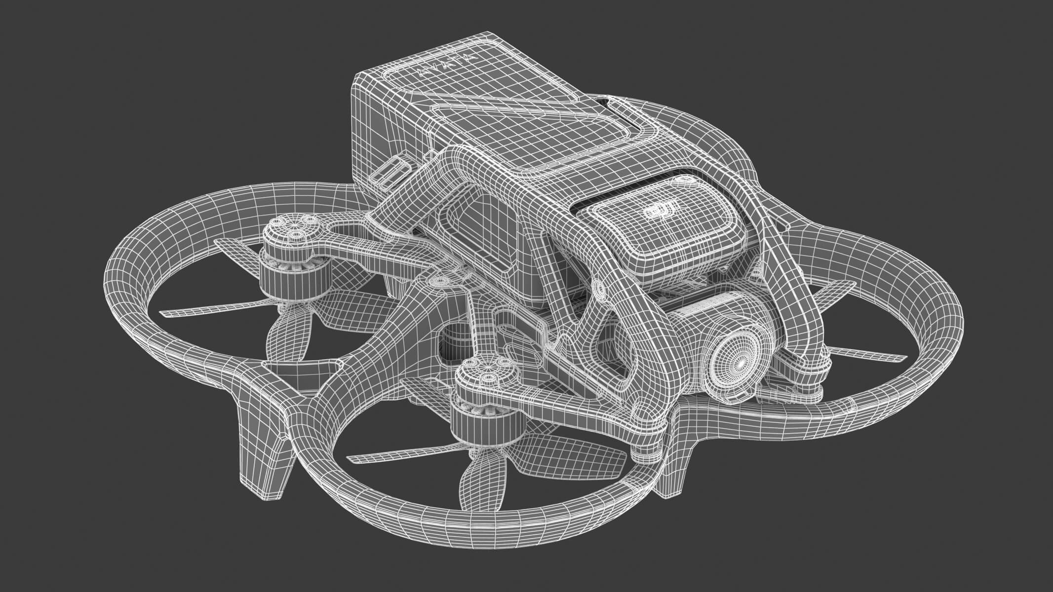 DJI Avata Drone - 3D Model by frezzy