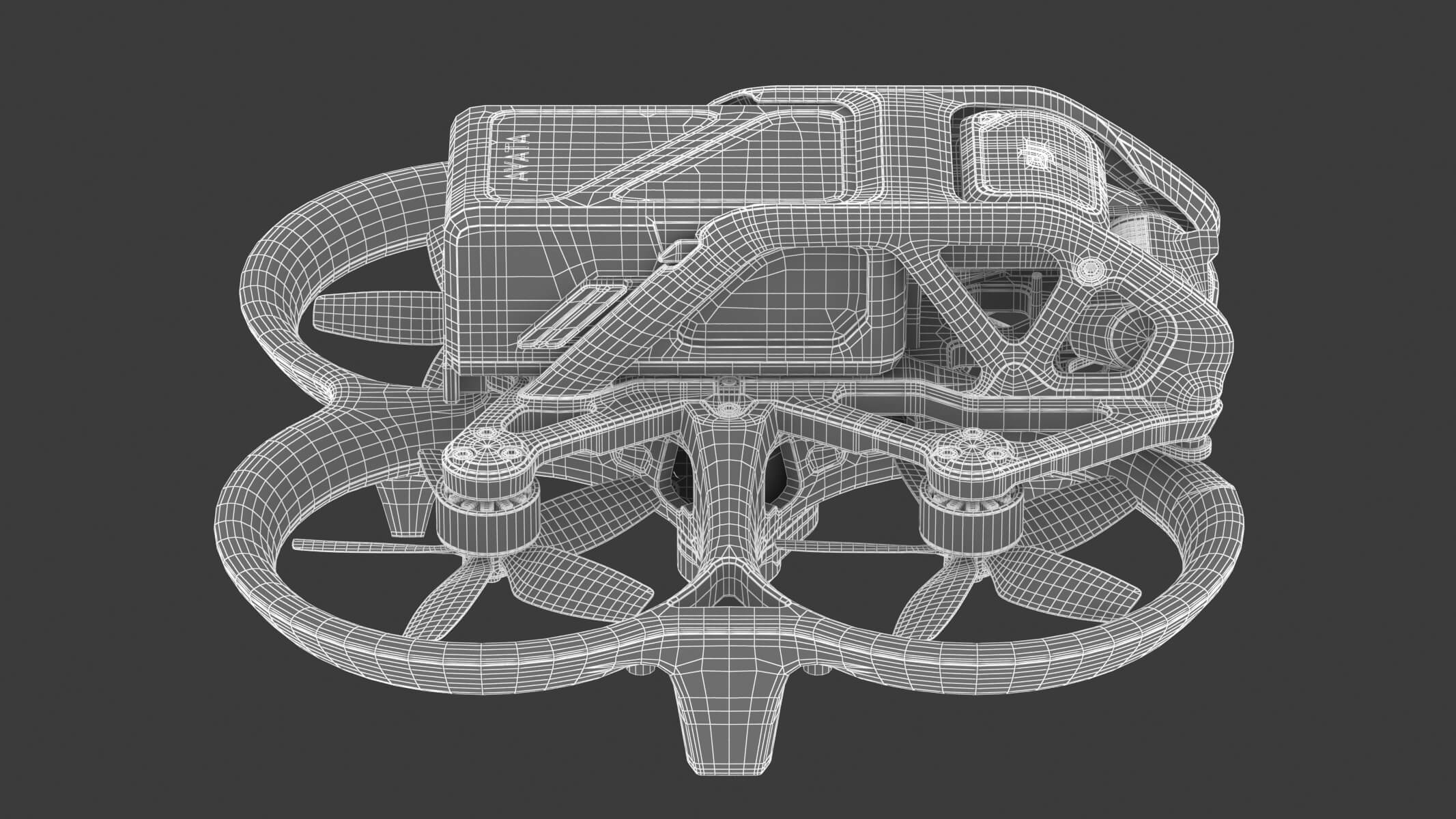 DJI Avata Drone - 3D Model by frezzy