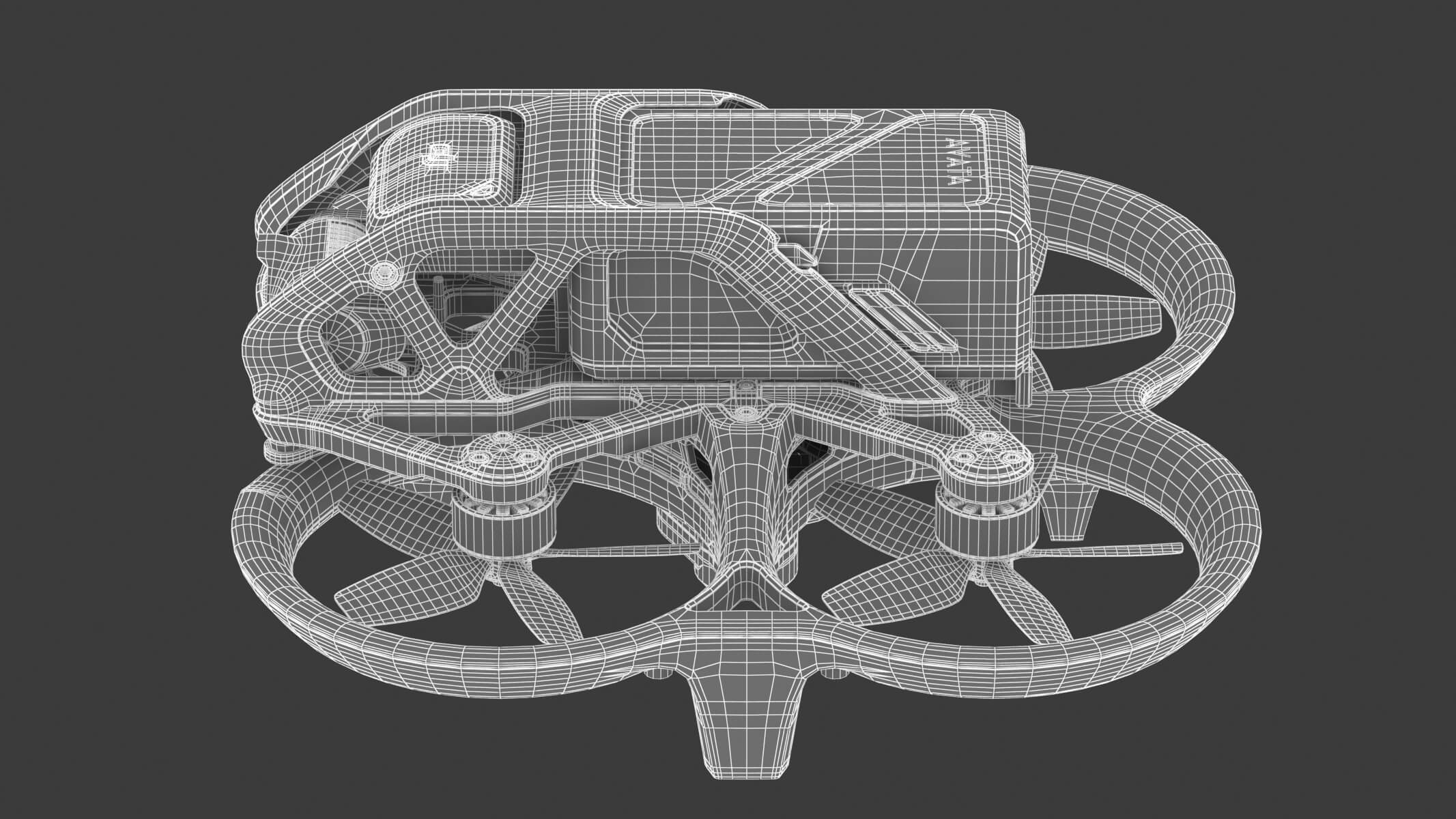 DJI Avata Drone - 3D Model by frezzy