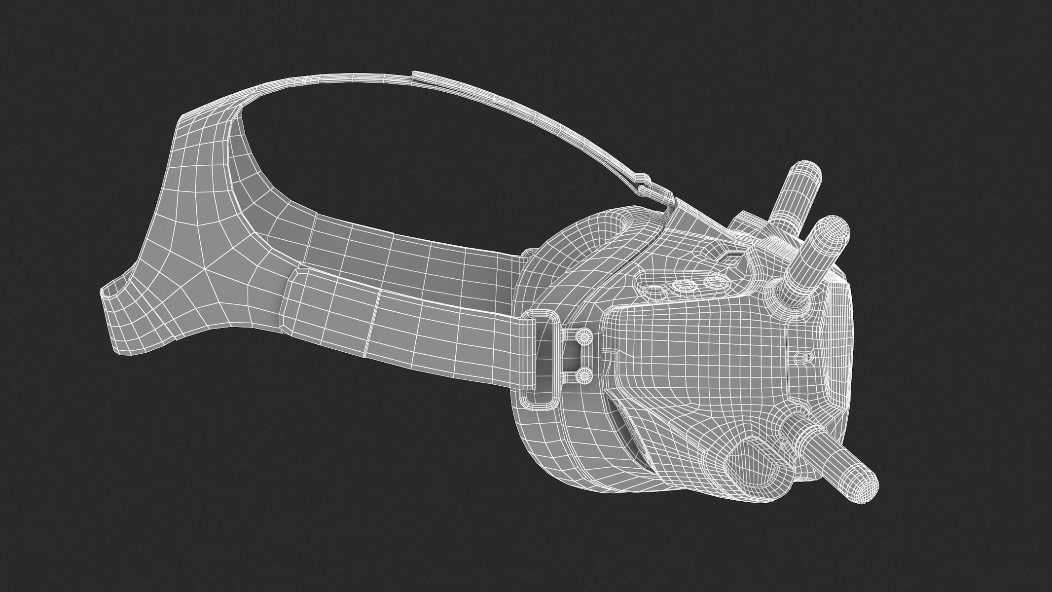 DJI Digital HD FPV Goggles - 3D Model by frezzy