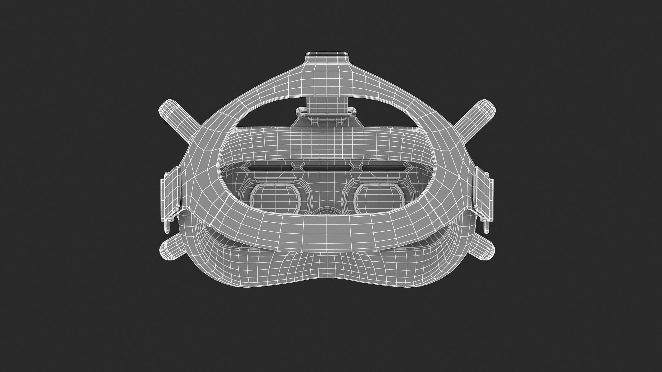 DJI Digital HD FPV Goggles - 3D Model by frezzy