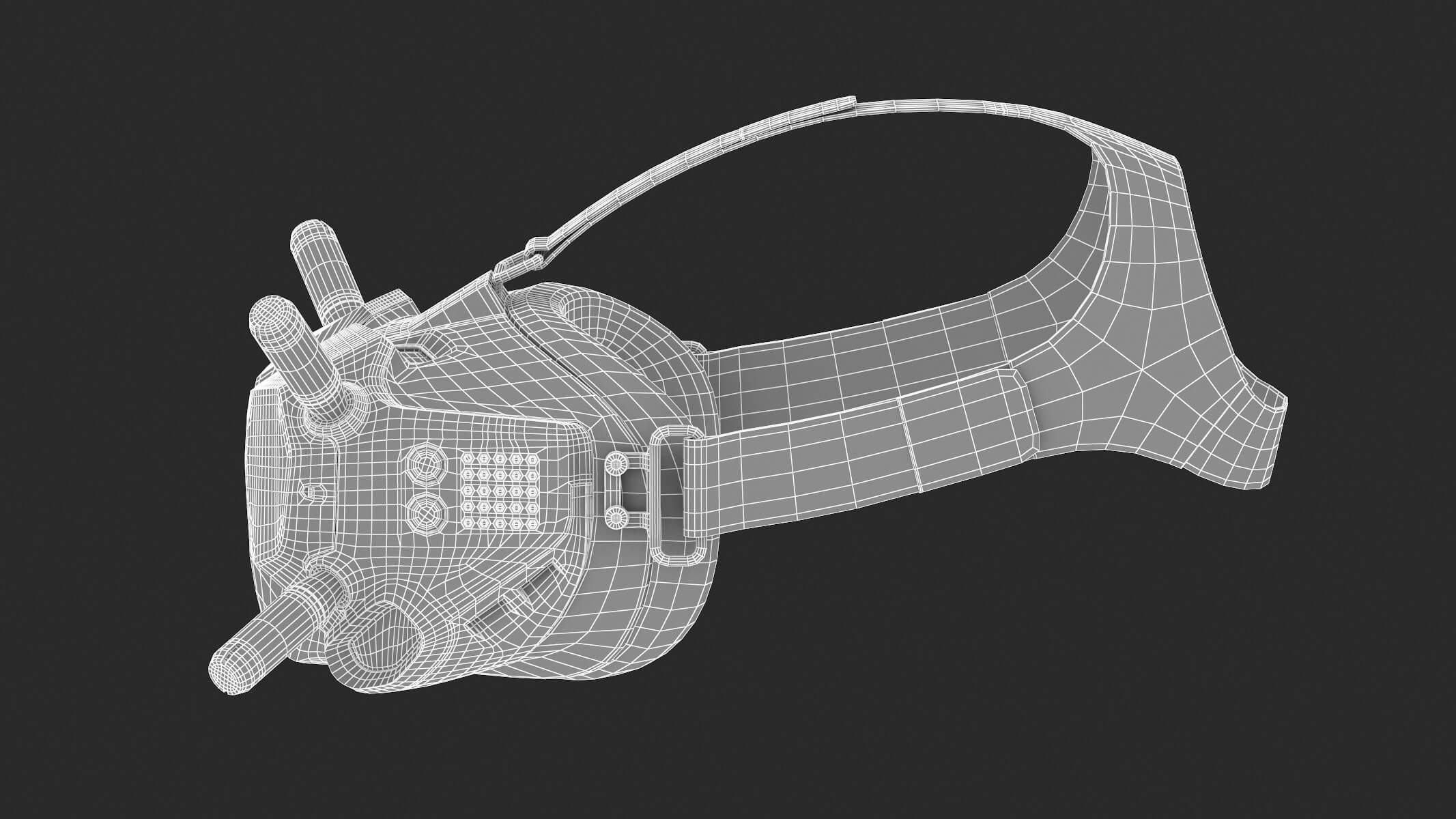 DJI Digital HD FPV Goggles - 3D Model by frezzy