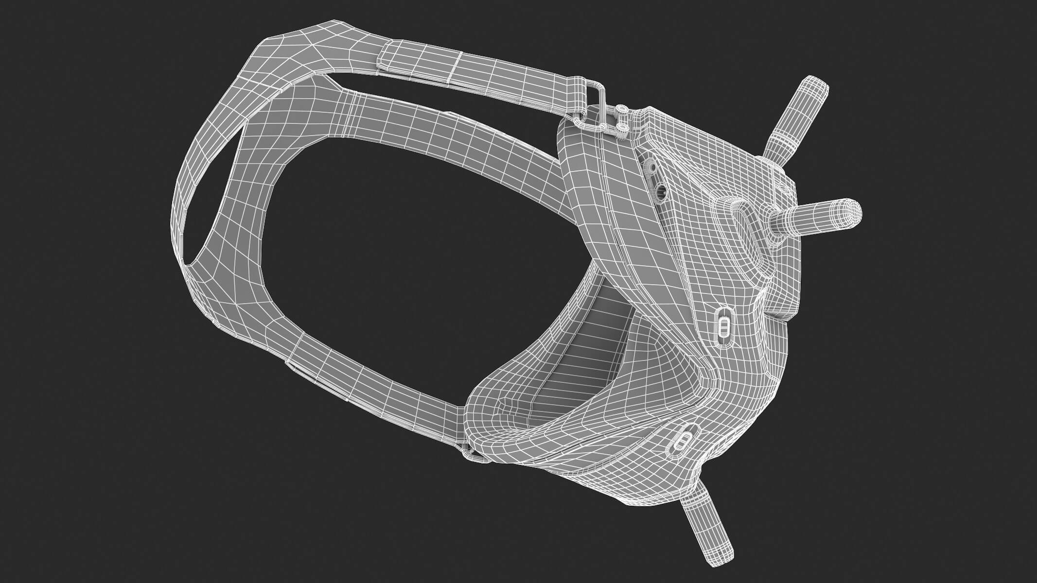 DJI Digital HD FPV Goggles - 3D Model by frezzy