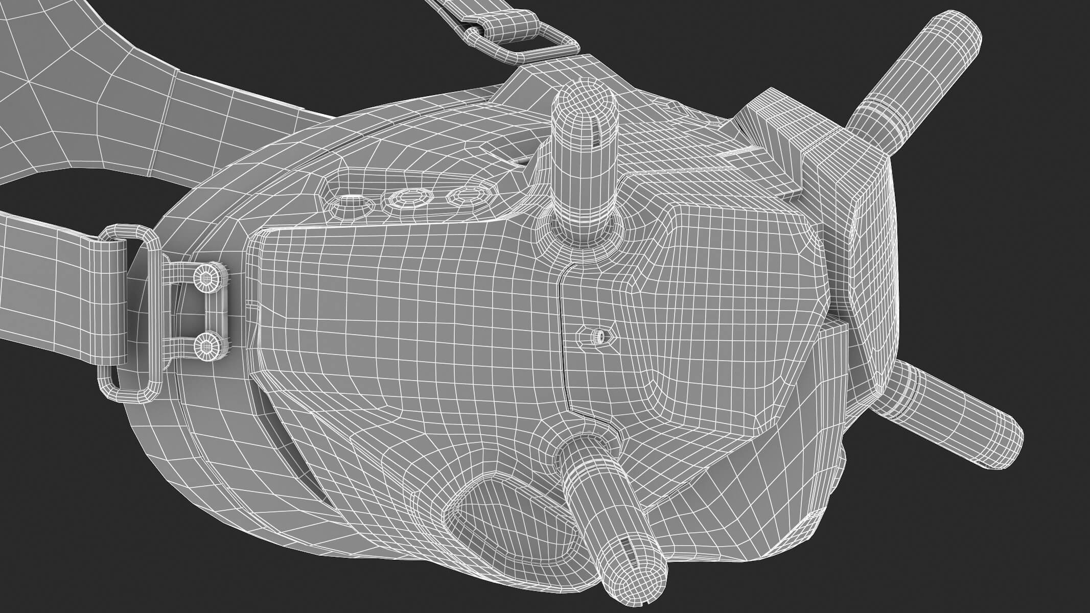 DJI Digital HD FPV Goggles - 3D Model by frezzy