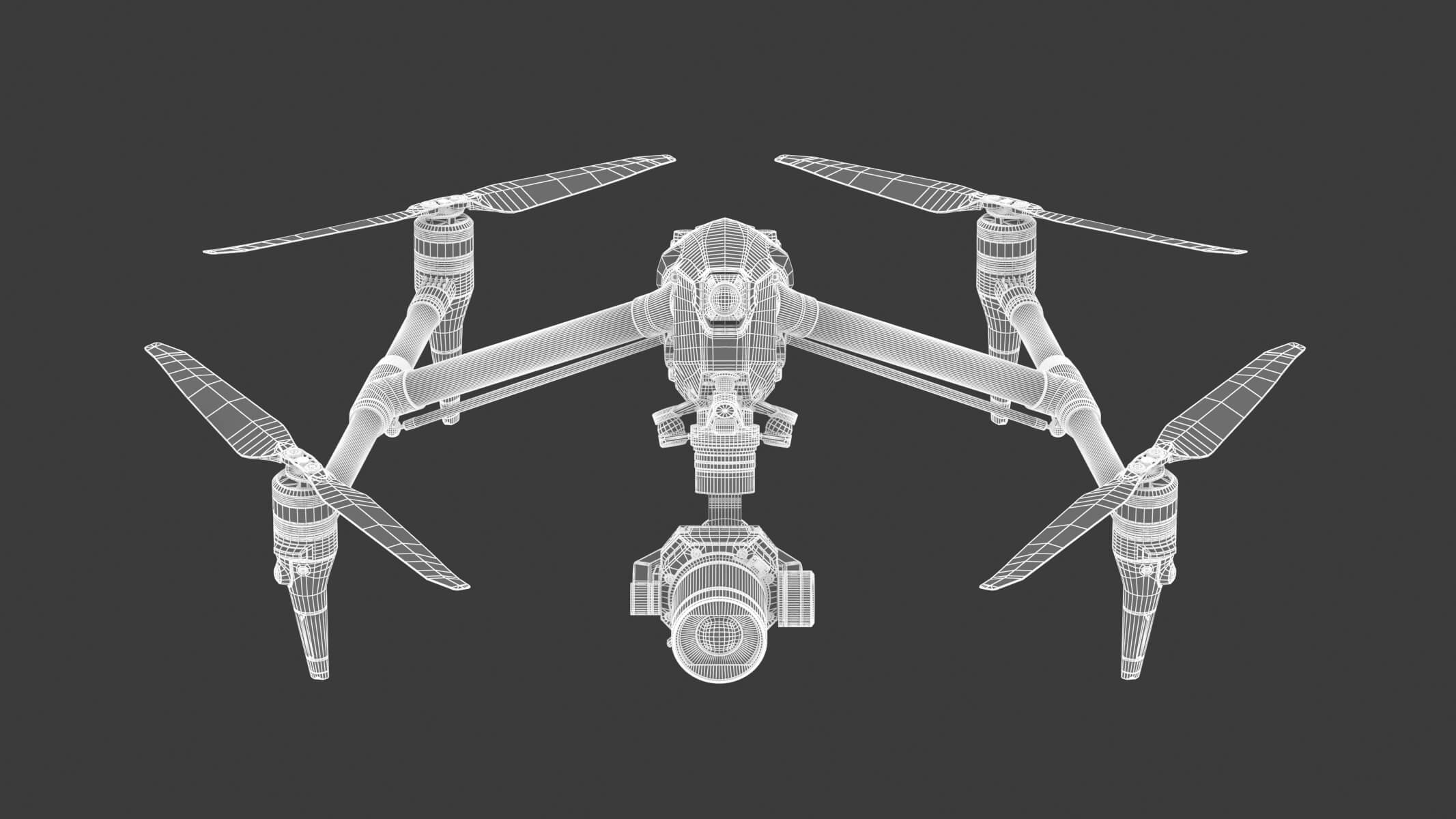 DJI Inspire 3 - 3D Model by frezzy