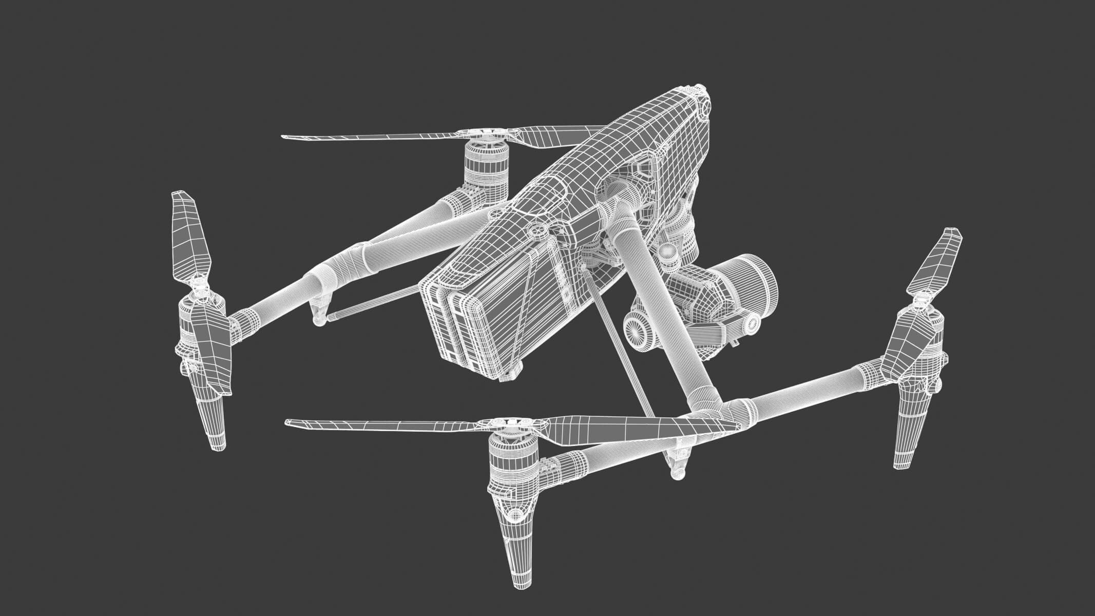 DJI Inspire 3 - 3D Model by frezzy