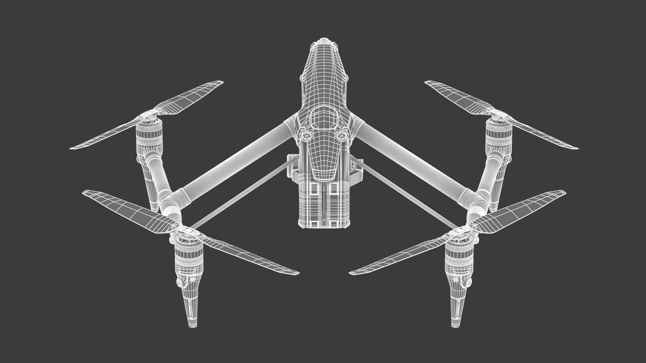 DJI Inspire 3 - 3D Model by frezzy
