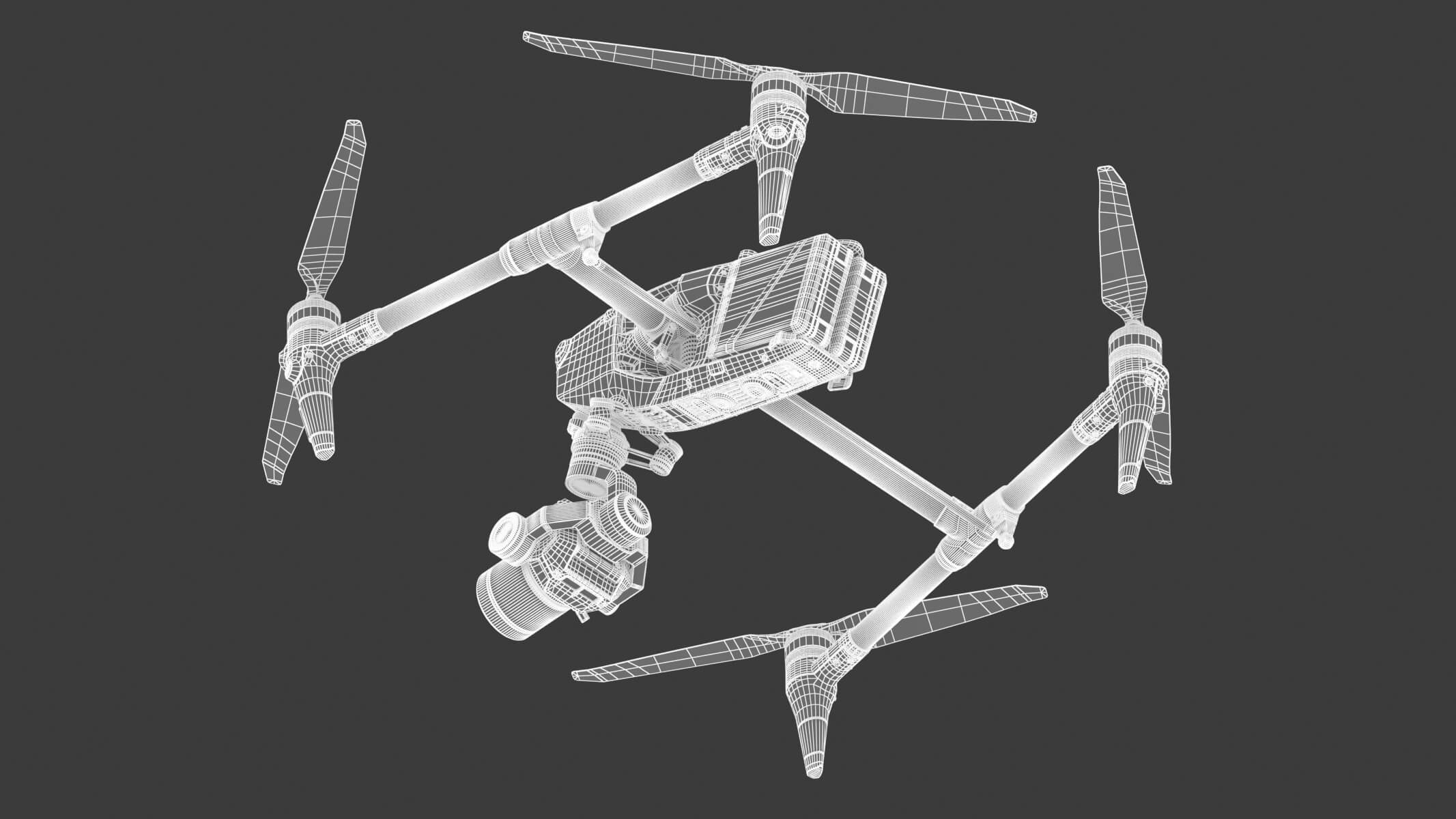 DJI Inspire 3 - 3D Model by frezzy