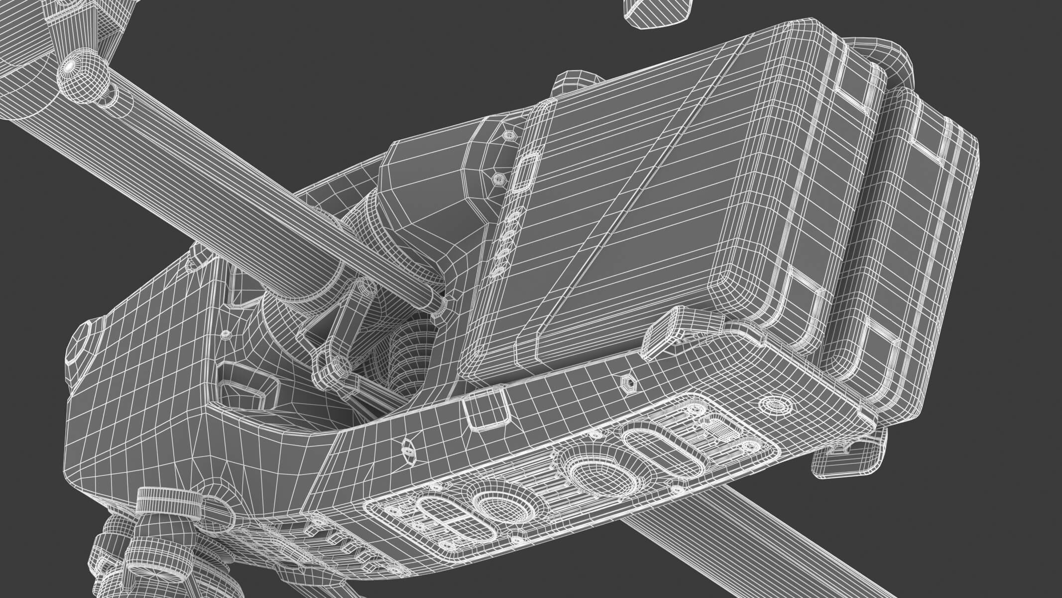 DJI Inspire 3 - 3D Model by frezzy