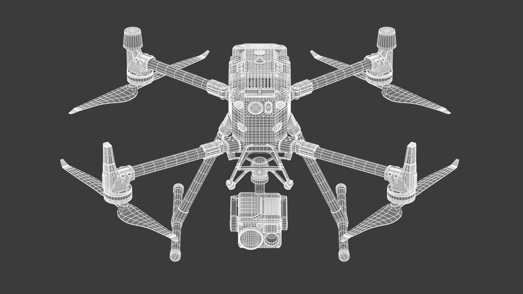 DJI Matric 300 RTK - 3D Model by frezzy