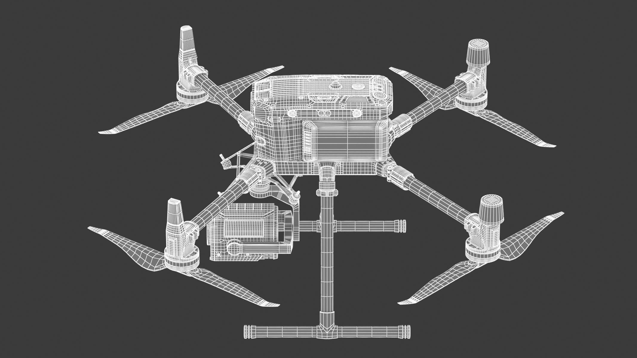 DJI Matric 300 RTK - 3D Model by frezzy