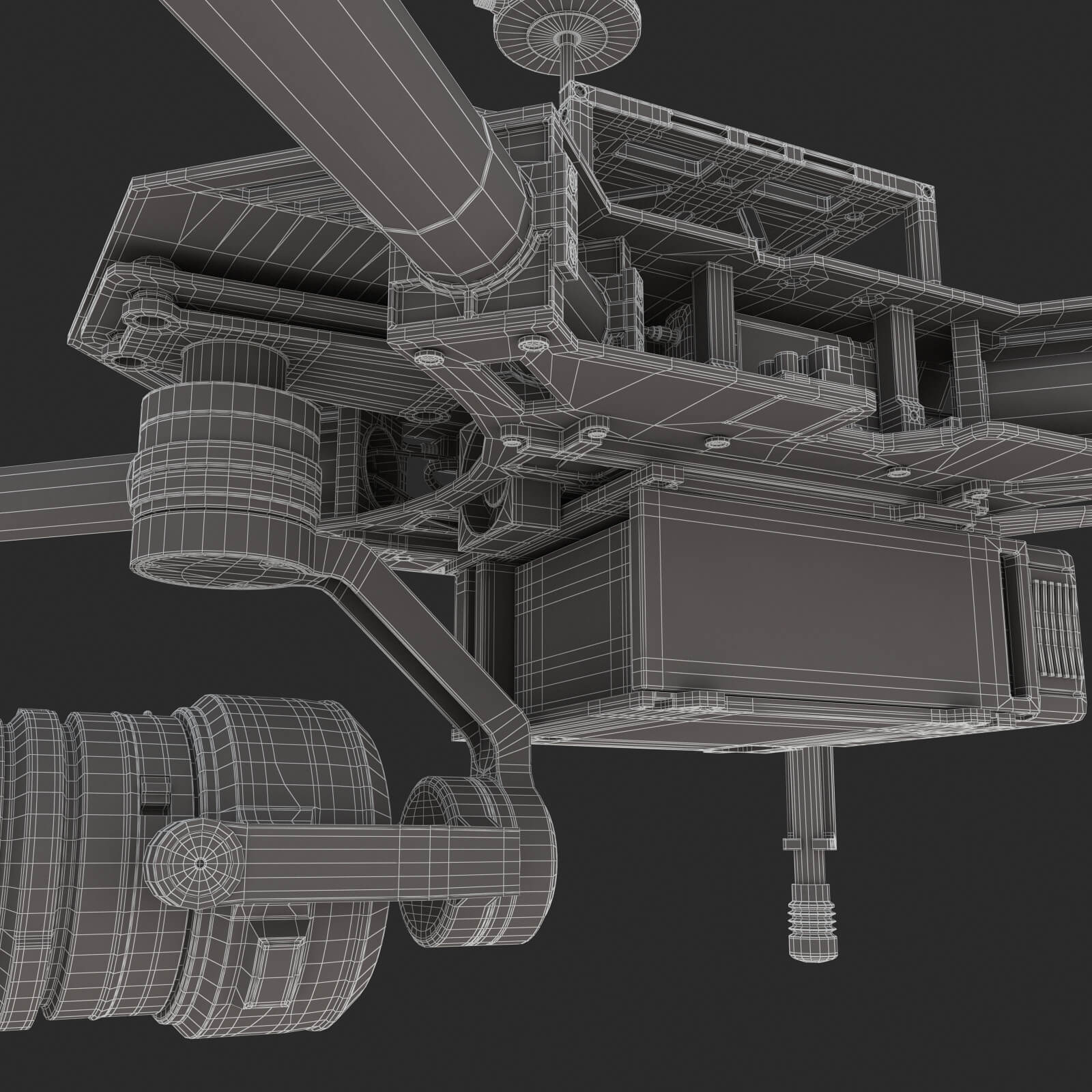 DJI Matrice 100 - 3D Model by frezzy