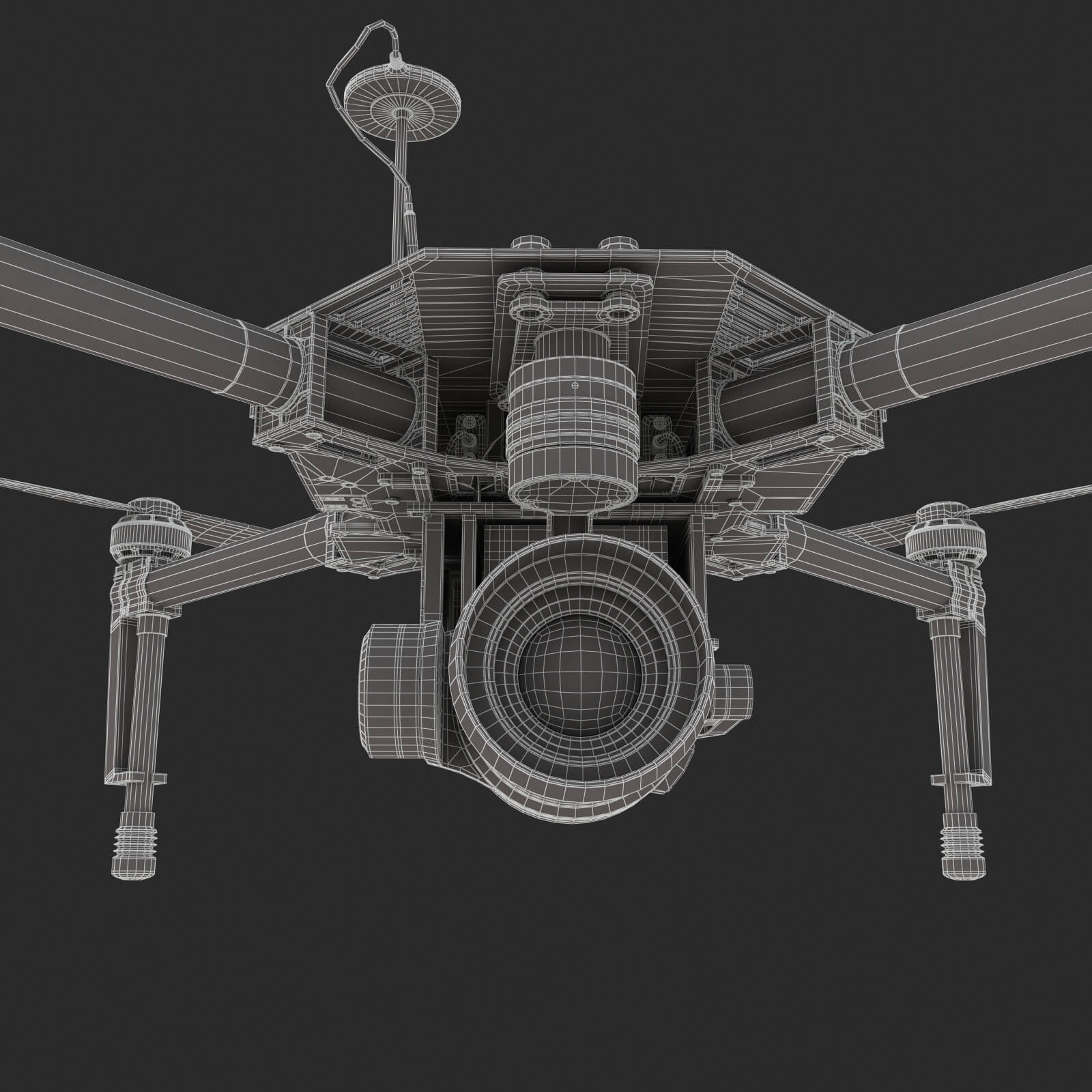DJI Matrice 100 - 3D Model by frezzy