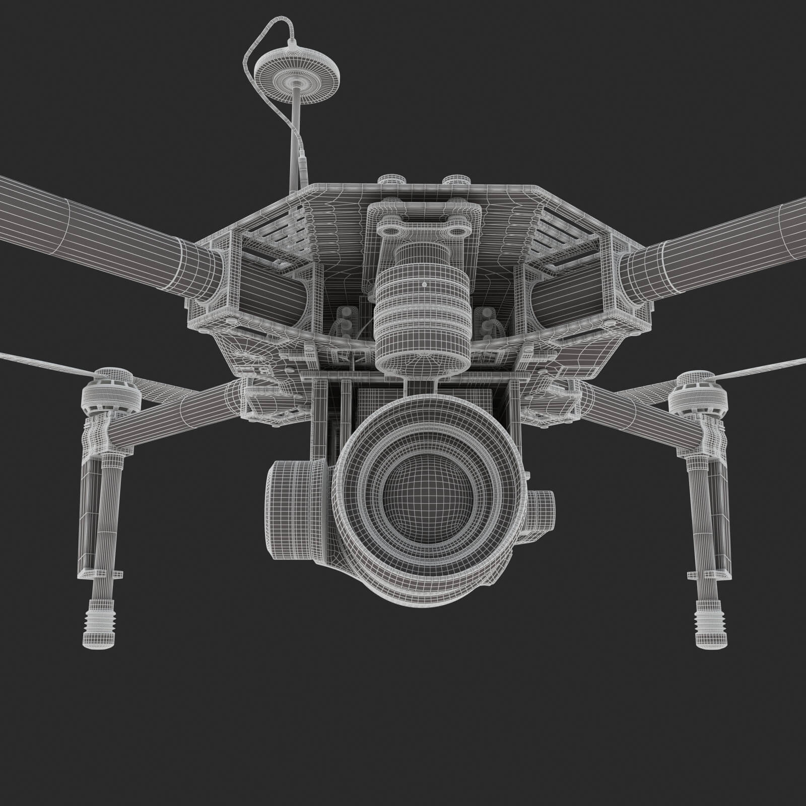 DJI Matrice 100 - 3D Model by frezzy