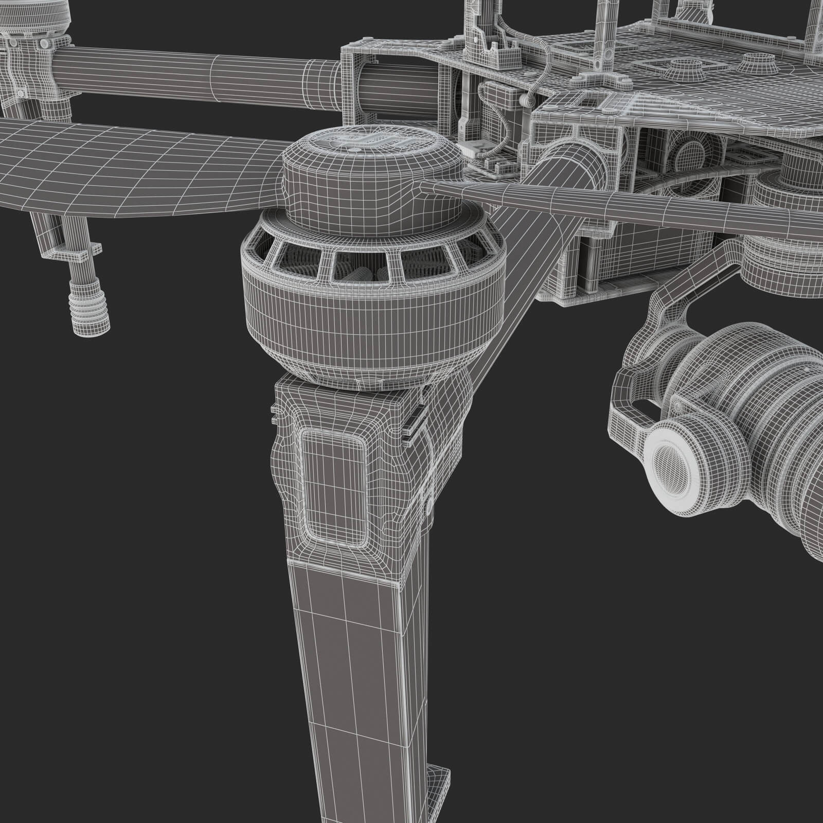 DJI Matrice 100 - 3D Model by frezzy