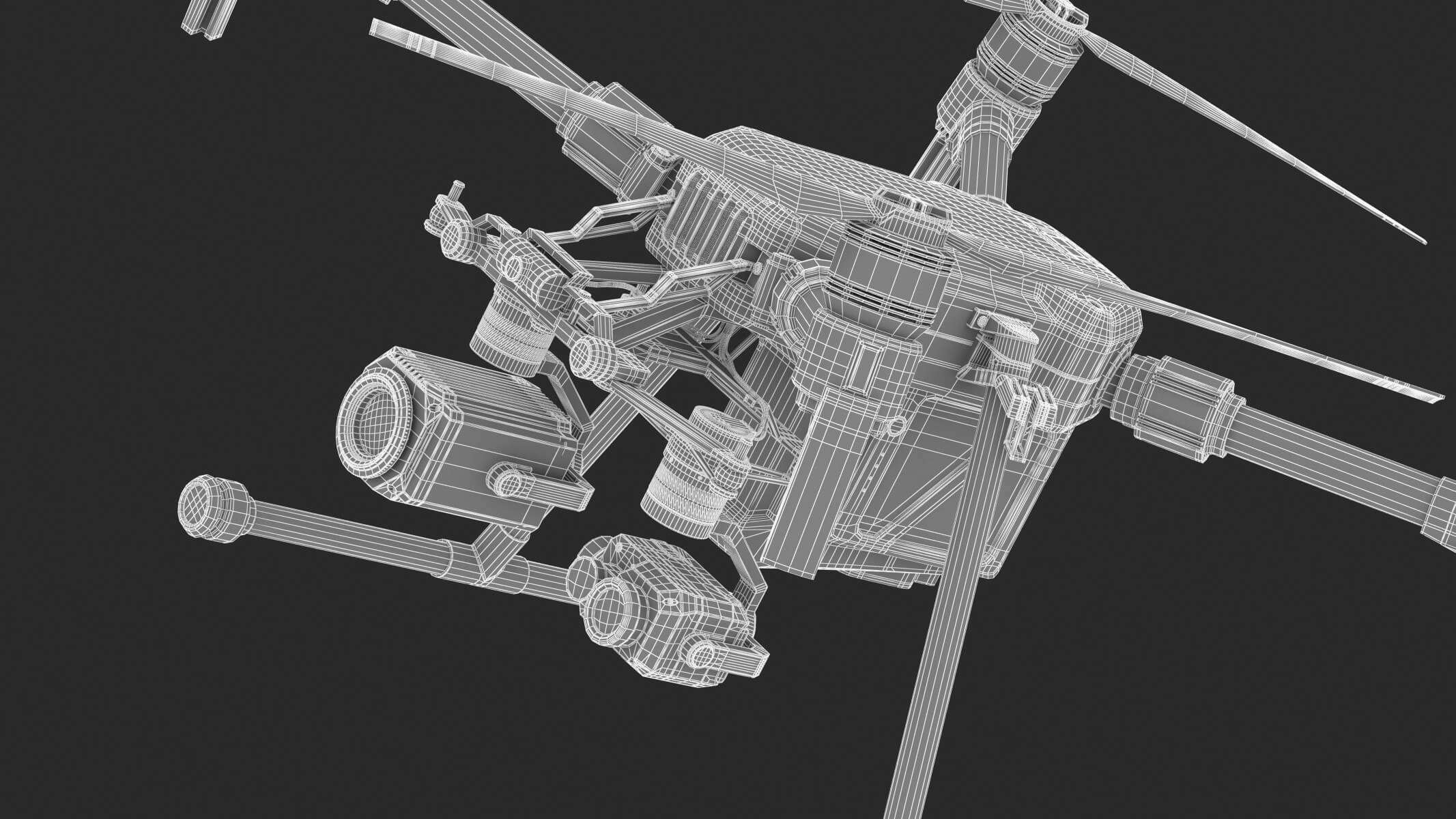 DJI Matrice 200 Series 2 V2 - 3D Model by frezzy