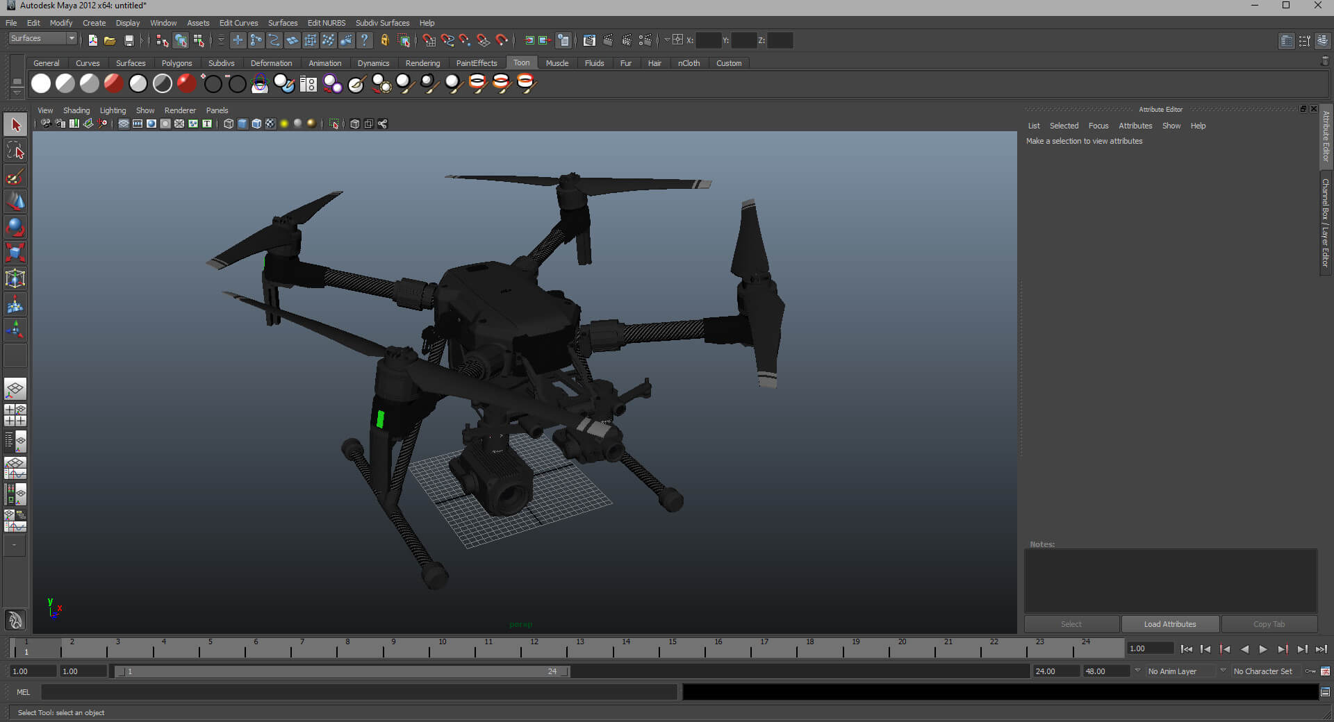 DJI Matrice 200 Series 2 V2 - 3D Model by frezzy