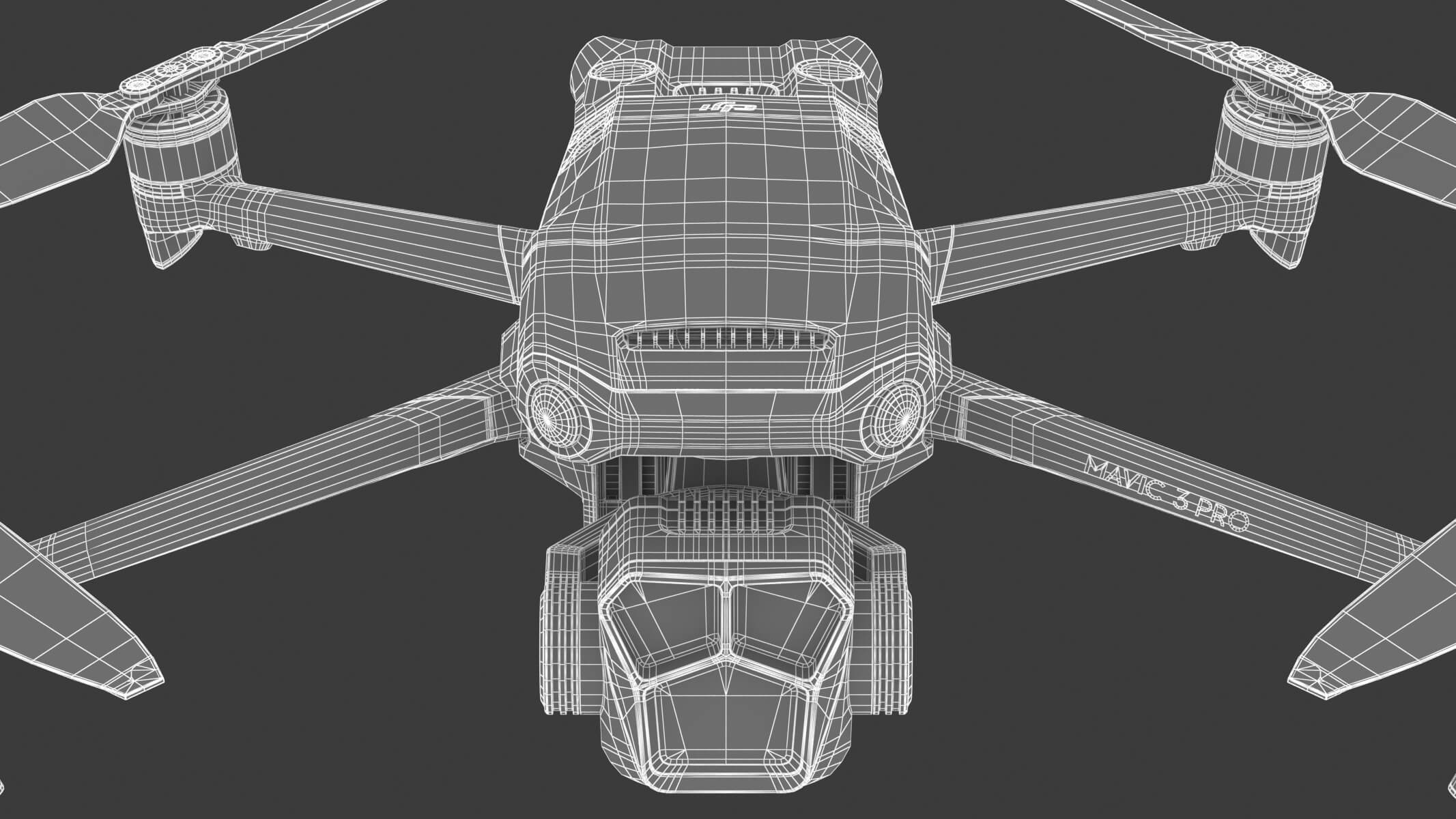 DJI Mavic 3 Pro - 3D Model by frezzy